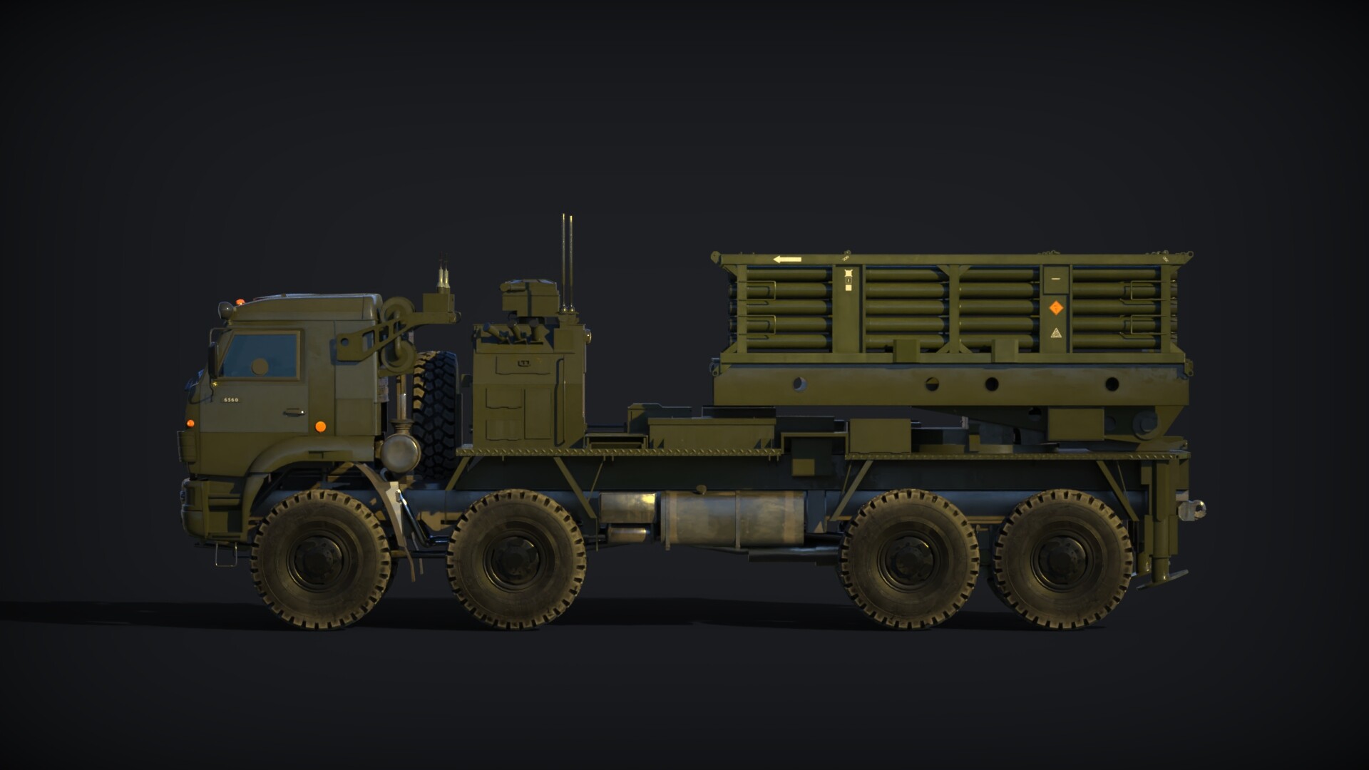 Tim Samedov - ISDM Zemledeliye Mine-laying System 3D model