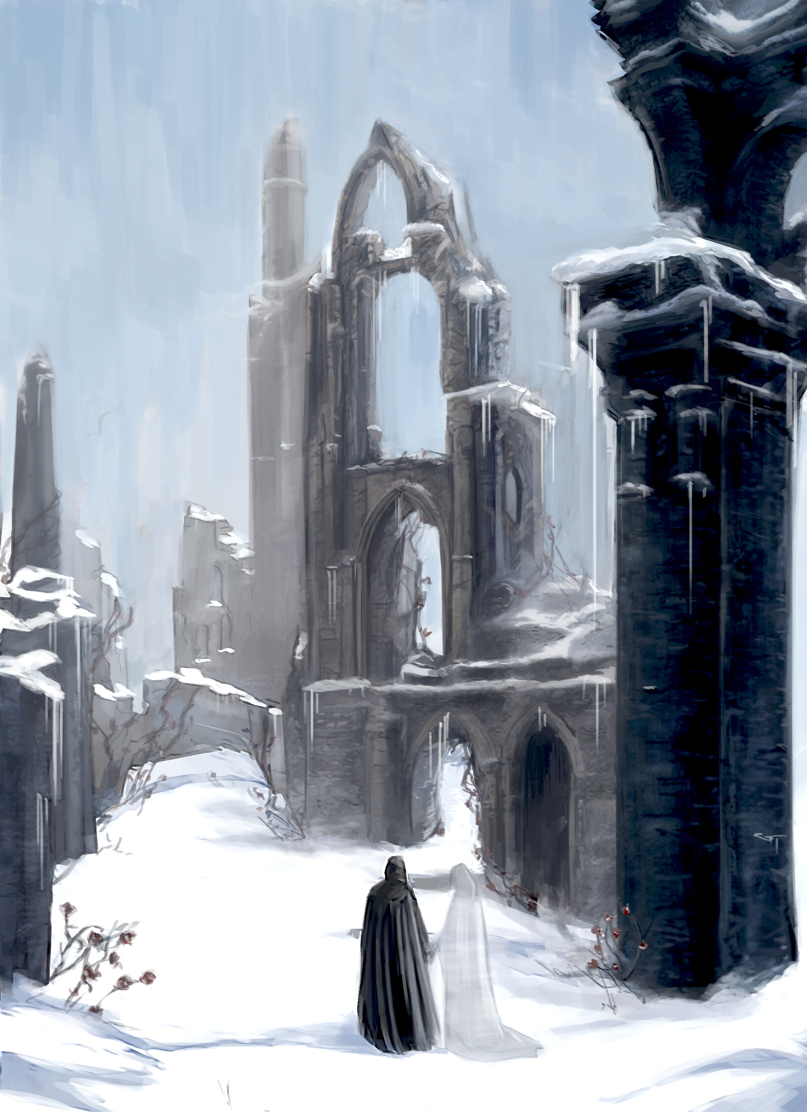 ArtStation - ice ruins