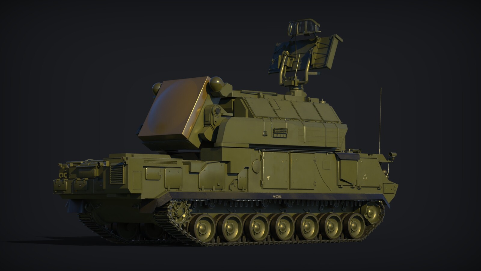 Tim Samedov - Tor-M2 SA-15 Gauntlet 3D model