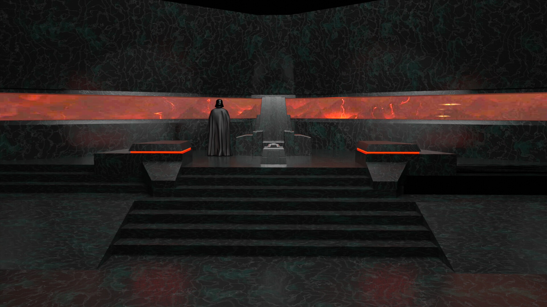ArtStation - Darth Vaders Throne Room