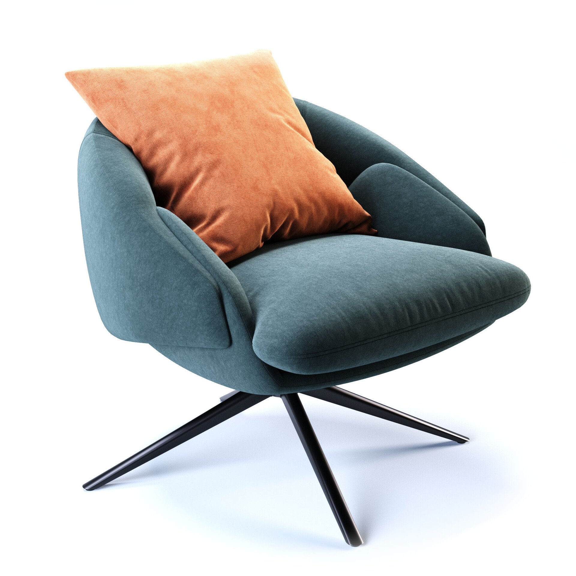ArtStation - Modern armchair 3d visualization