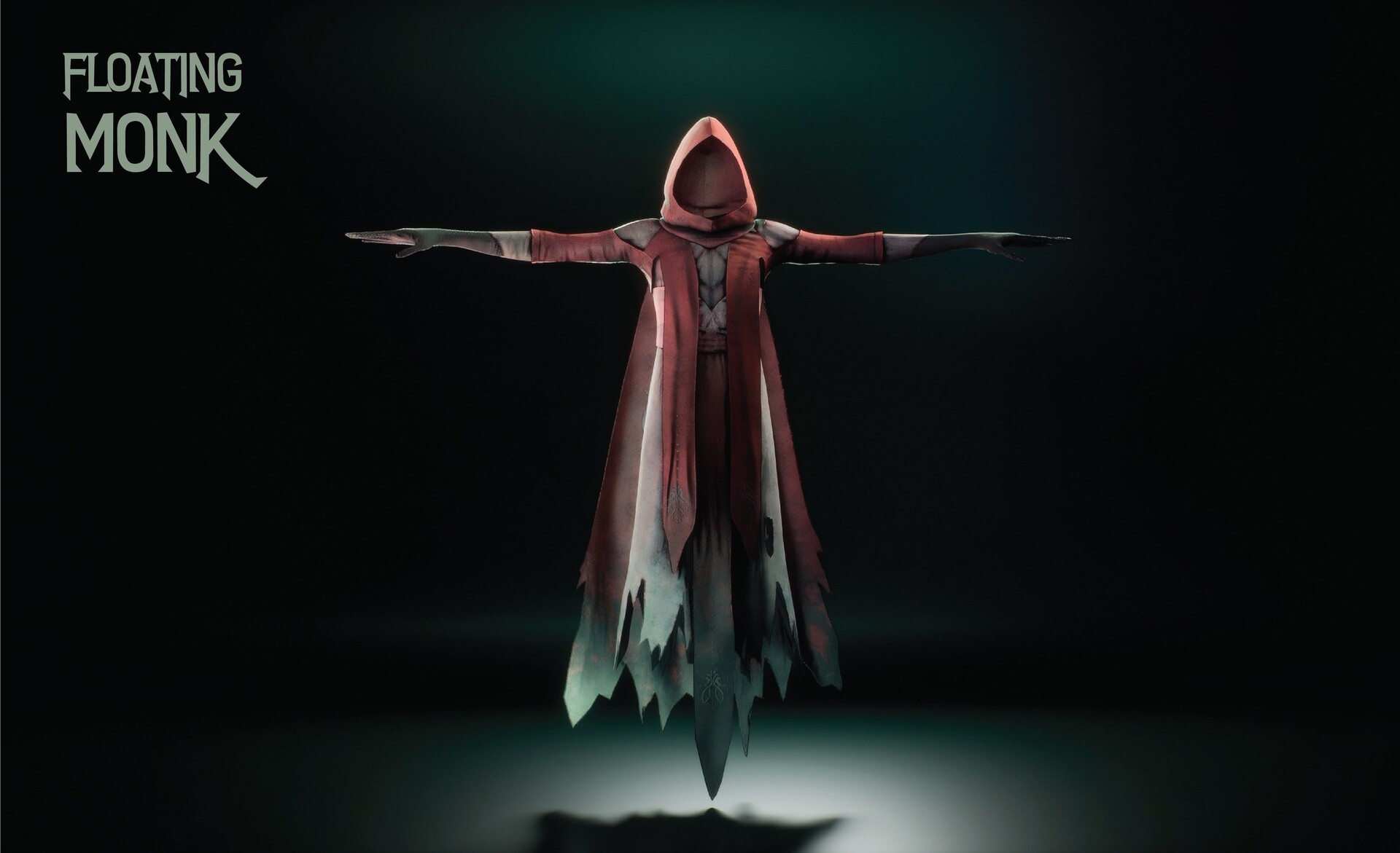 ArtStation - Floating Monk