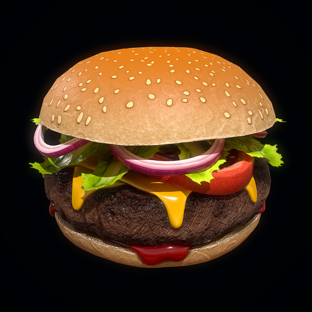 ArtStation - Hamburger