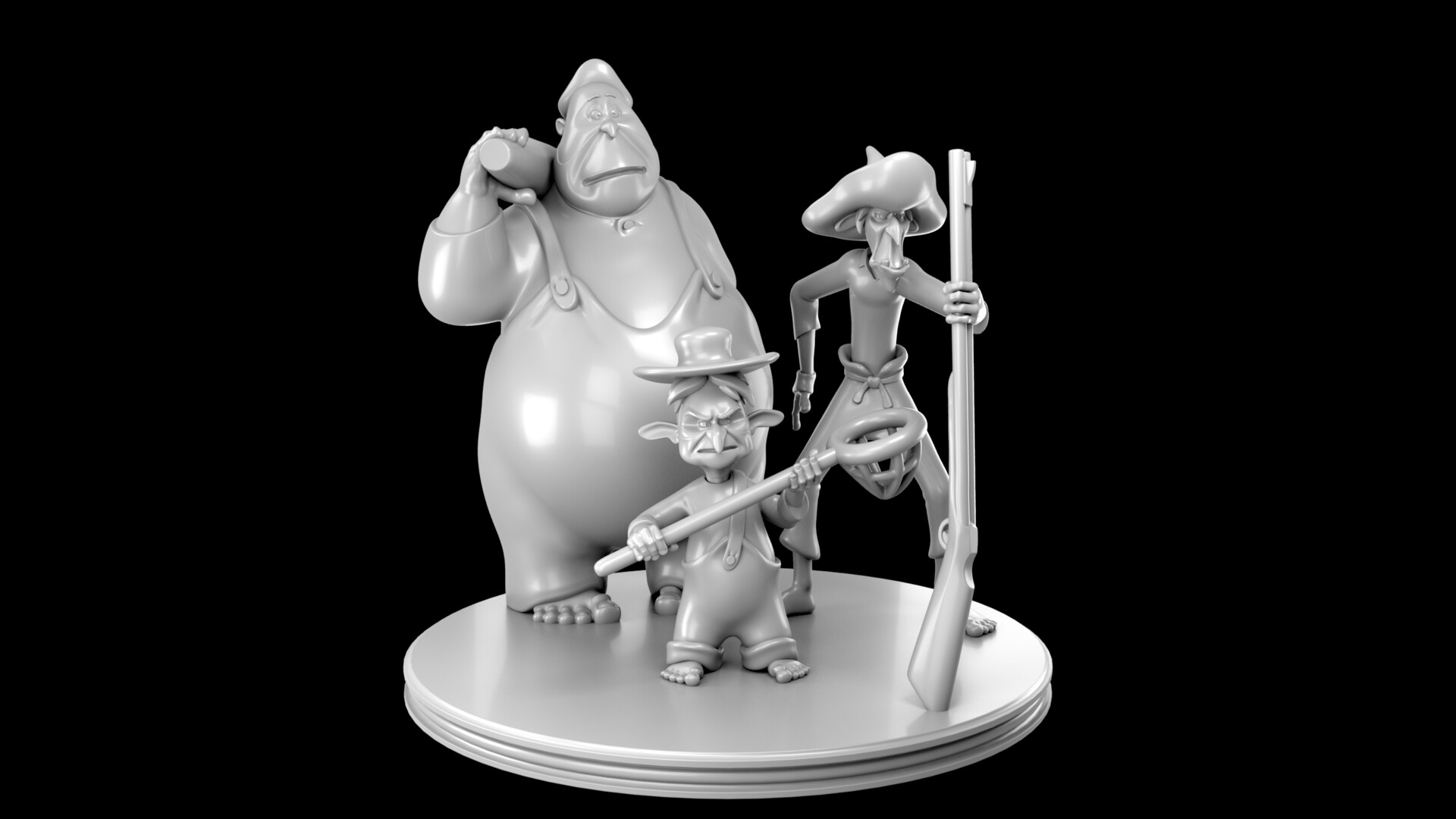 ArtStation - Reggie, Darnell and Two Fingers