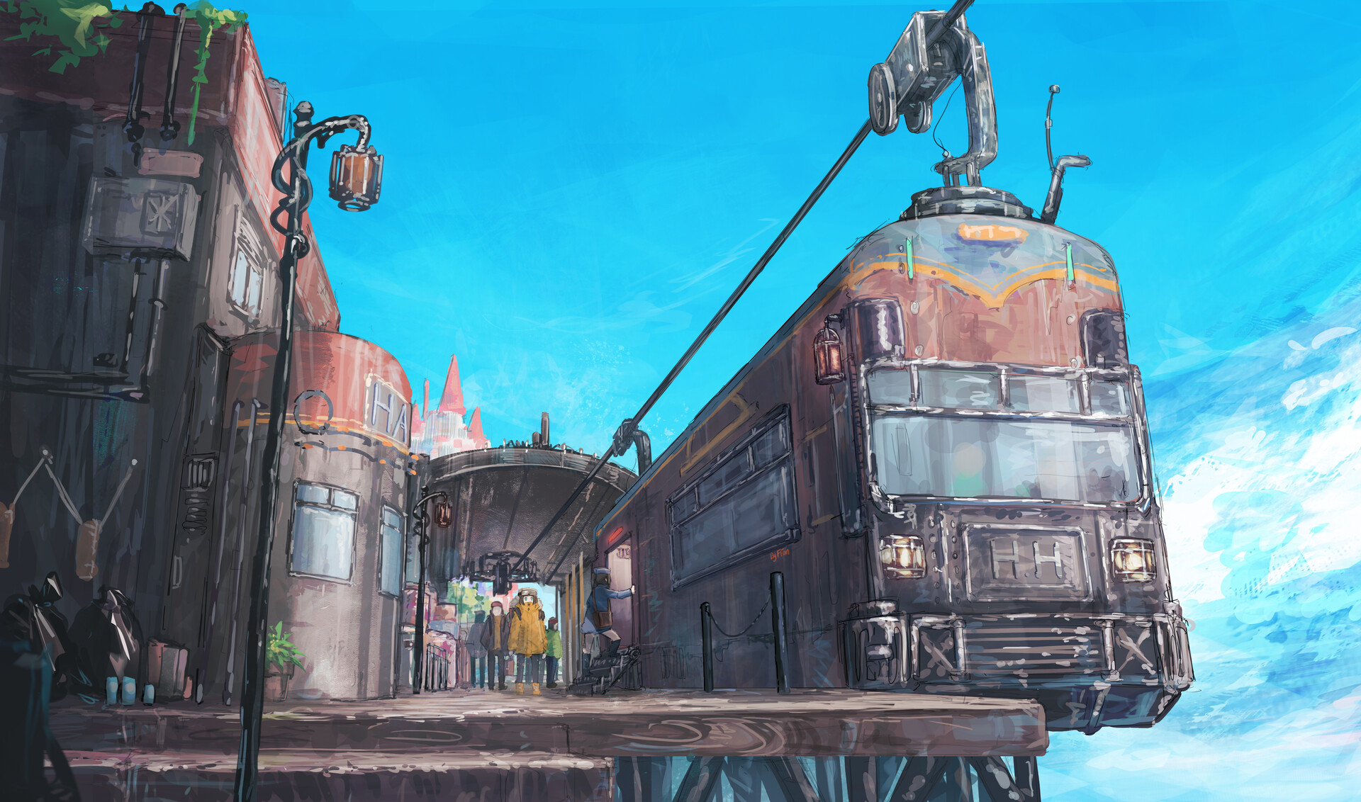 ArtStation - Tram