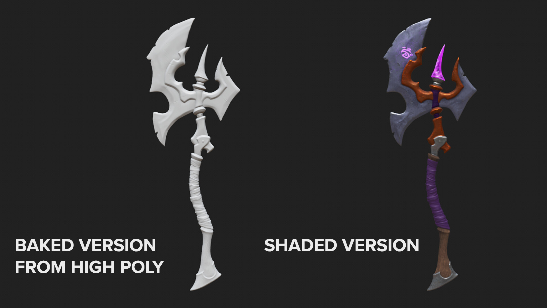Sids - Fantasy Axe Game Prop (UE5)