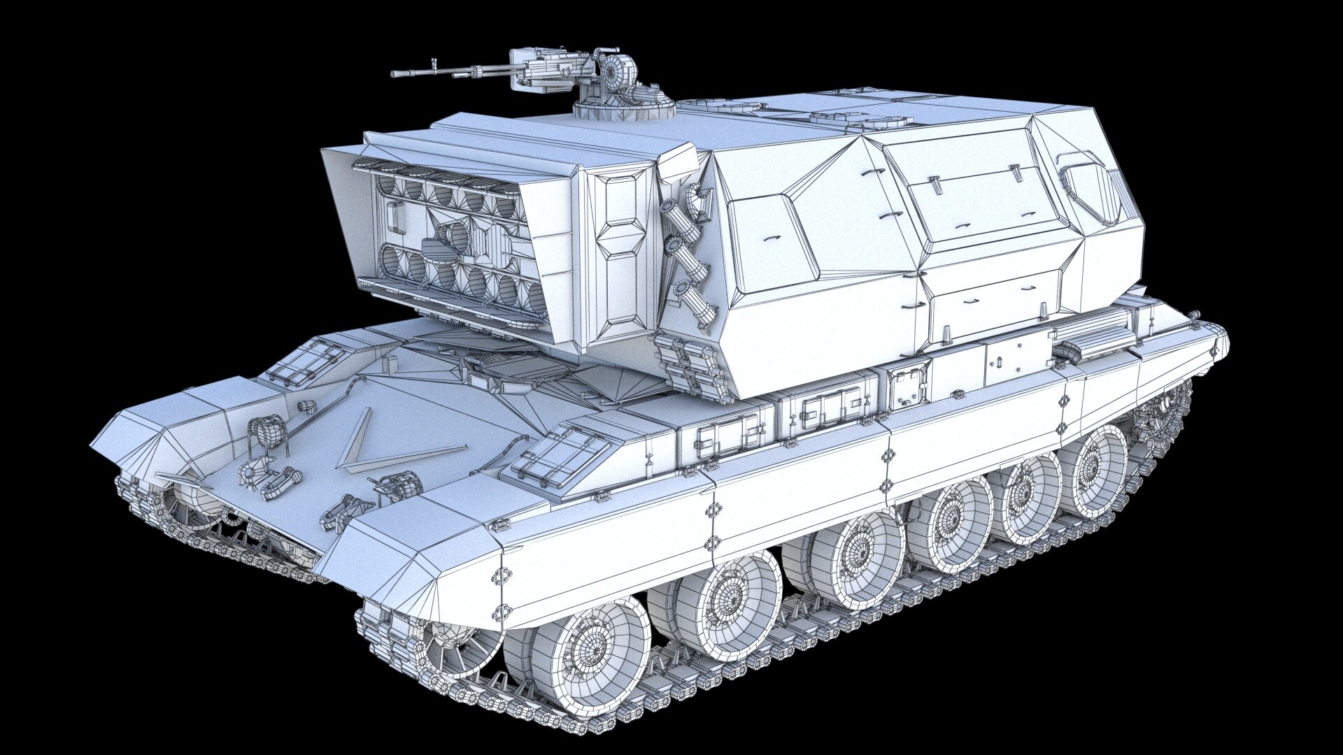 Tim Samedov - Laser tank 1K17 Szhatie 3D model
