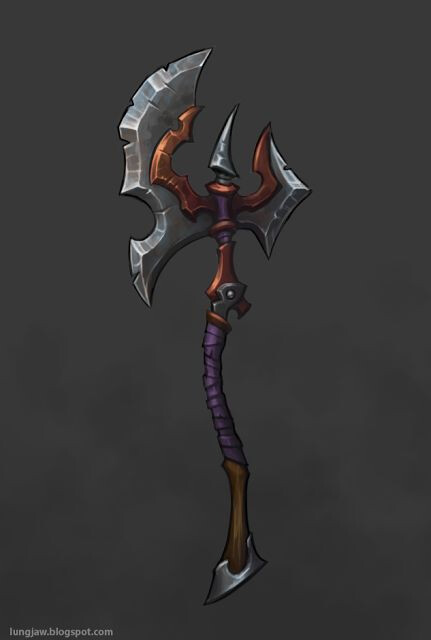 Sids - Fantasy Axe Game Prop (UE5)