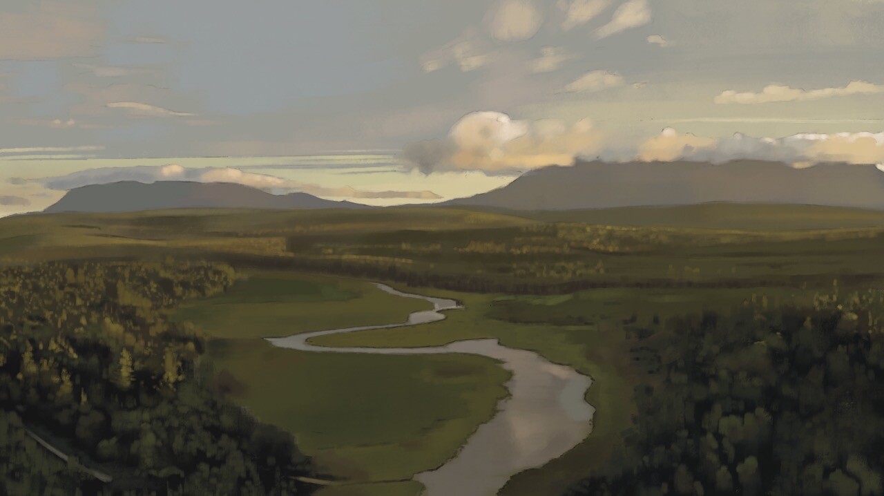 ArtStation - River Environment Study