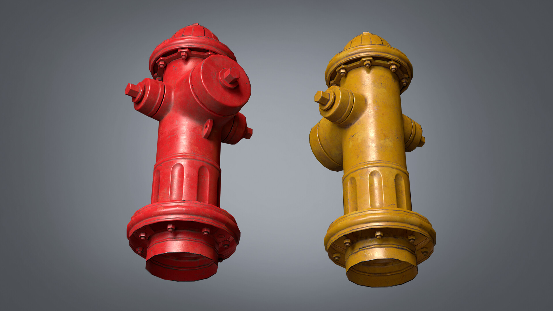 ArtStation - Fire Hydrant