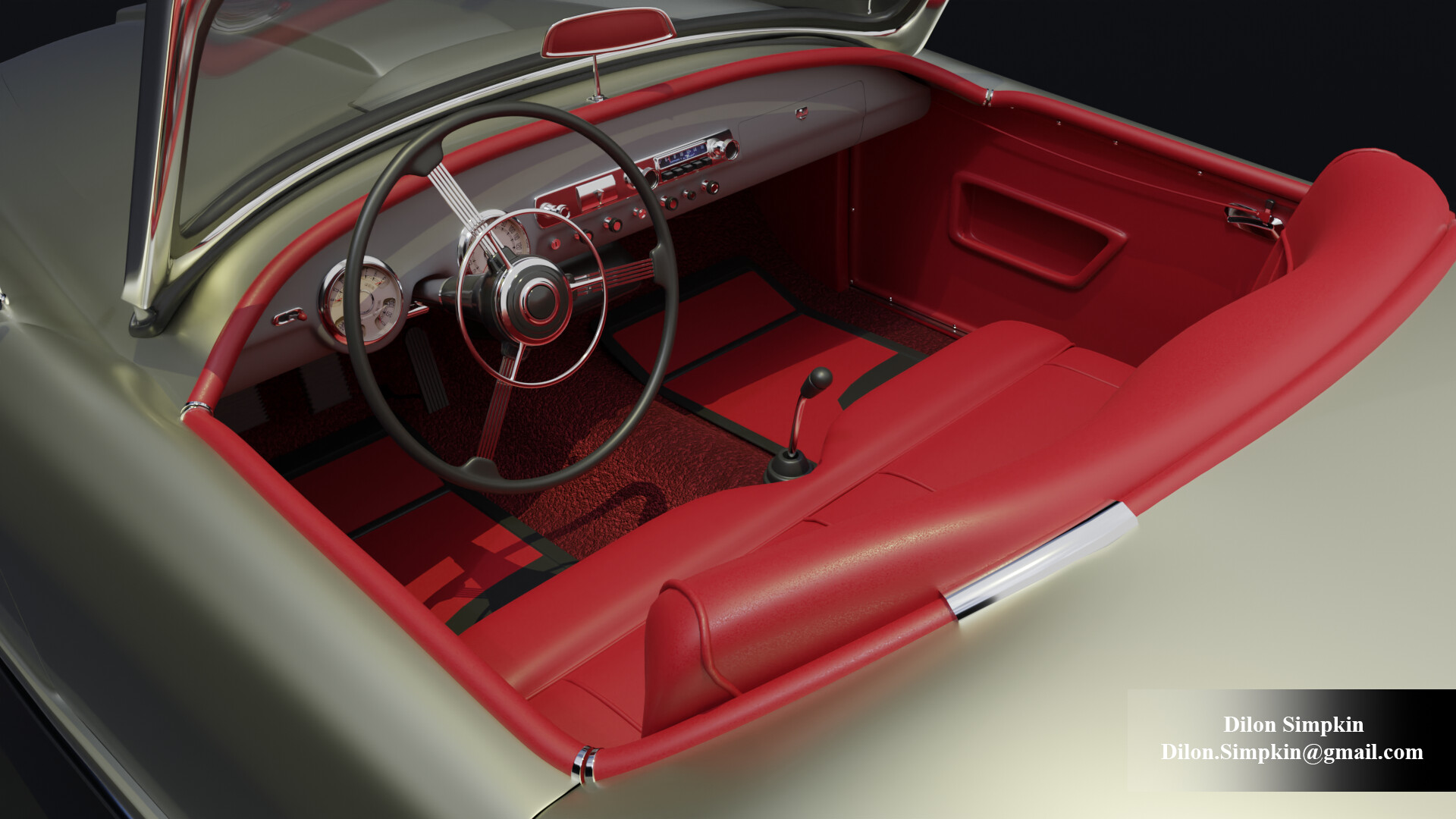 Dilon Simpkin - 1952 Nash-Healey