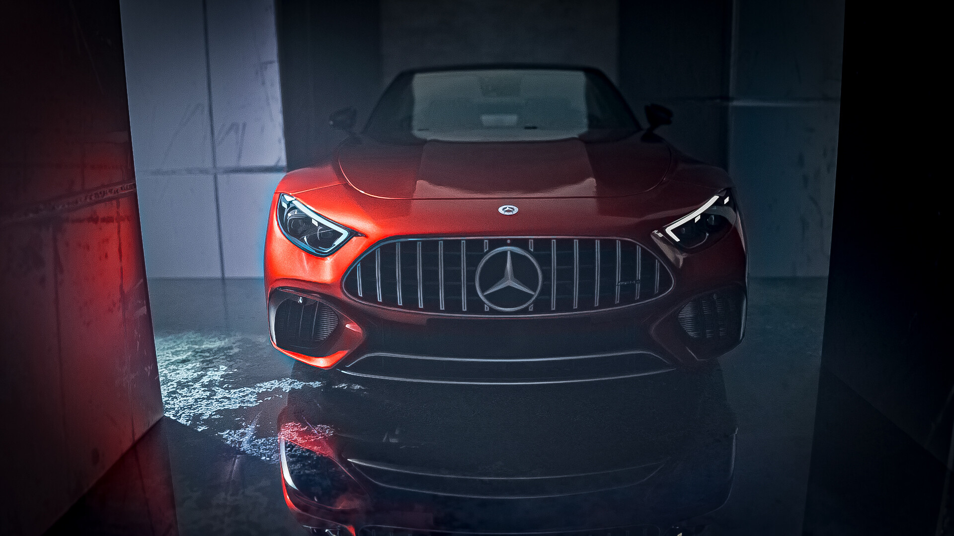 ArtStation - Mersedes-Benz SL63 AMG