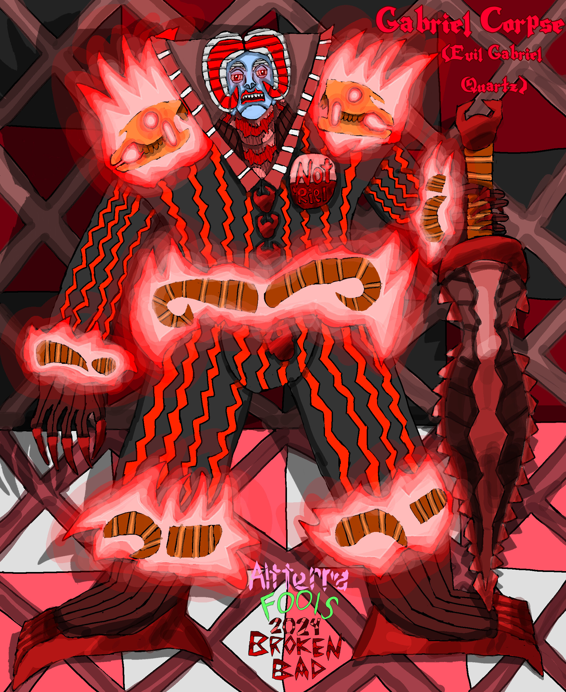 ArtStation - Gabriel Corpse(Evil Gabriel Quartz)