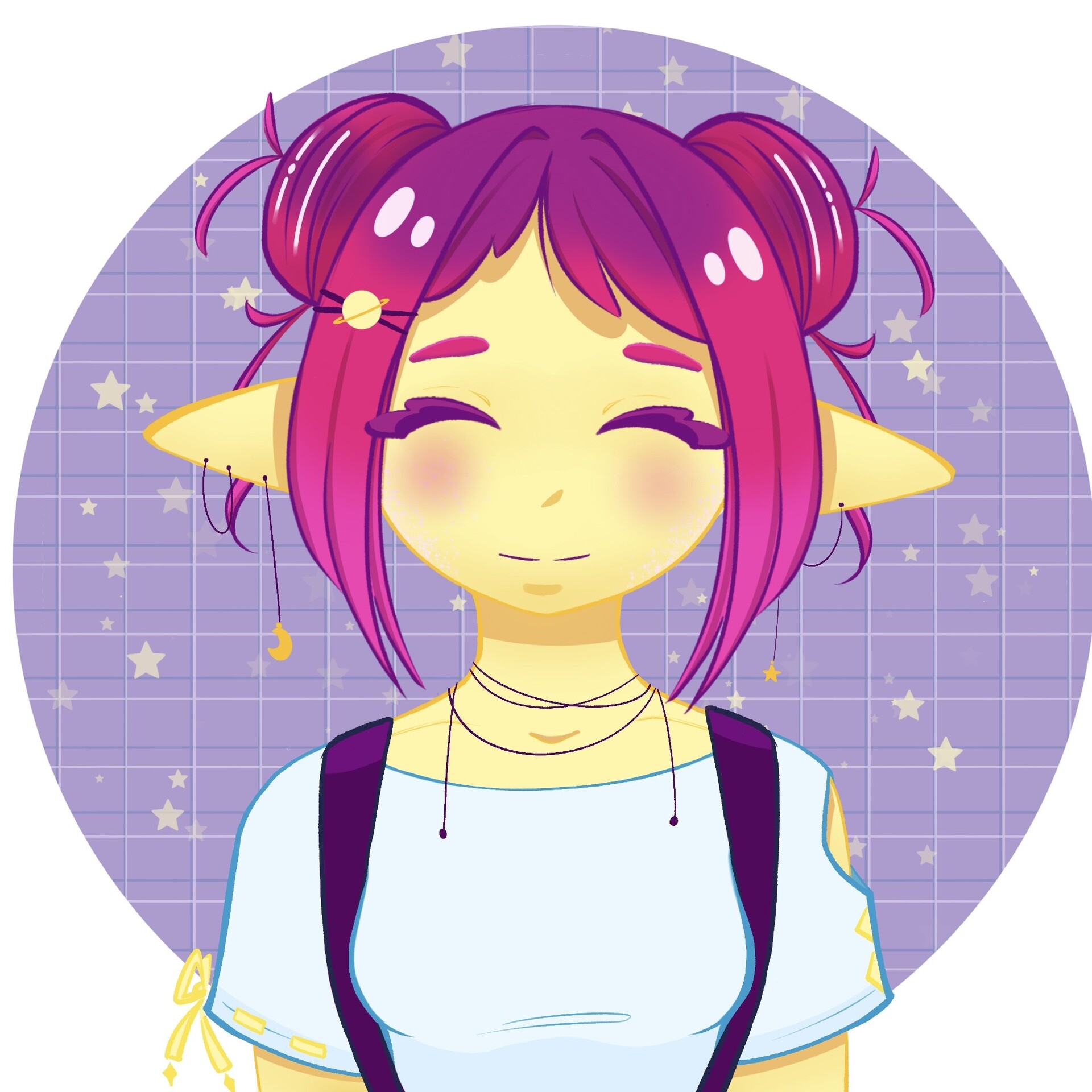 ArtStation - Alien Girl Profile PIcture