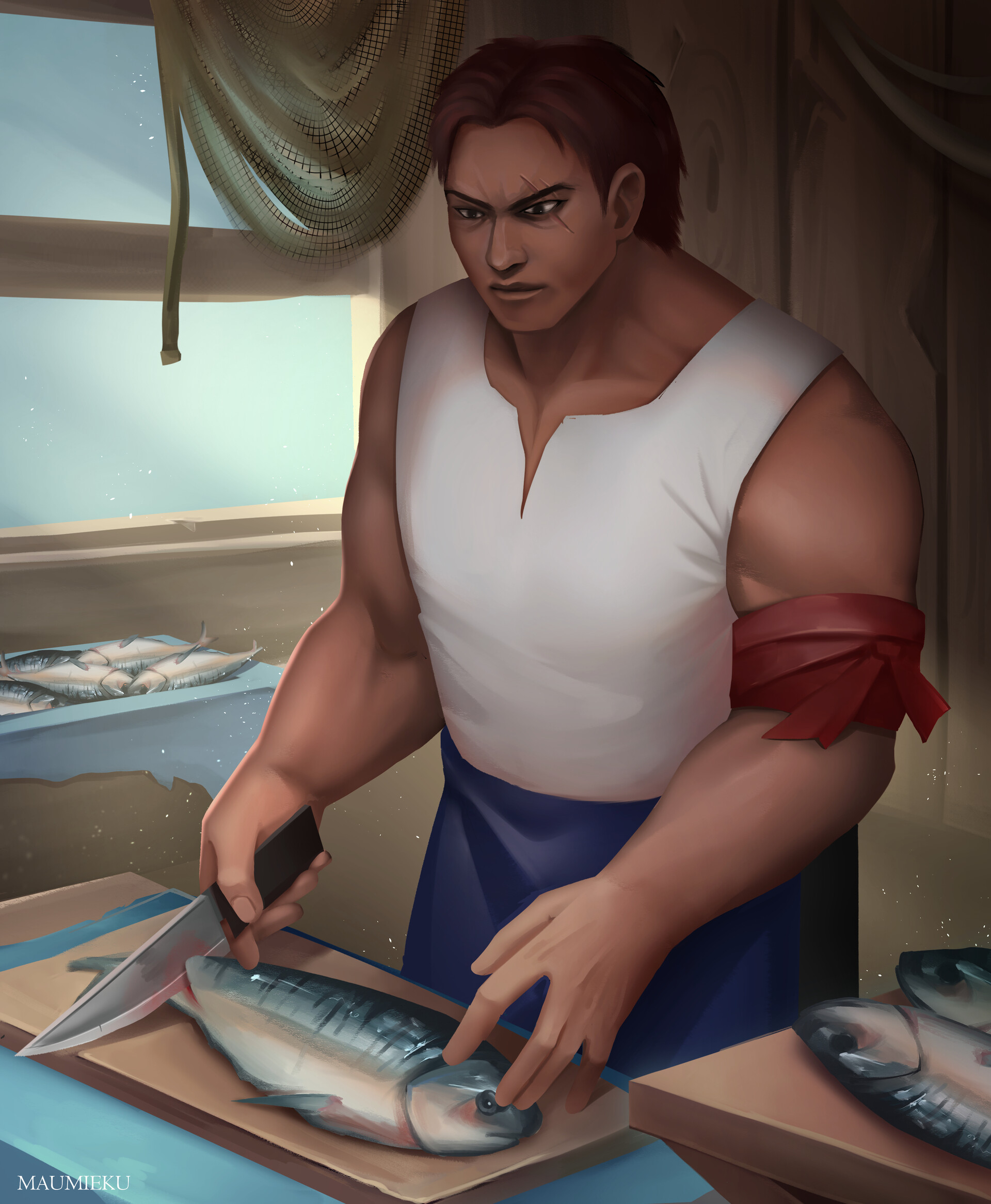 ArtStation - Fishmonger