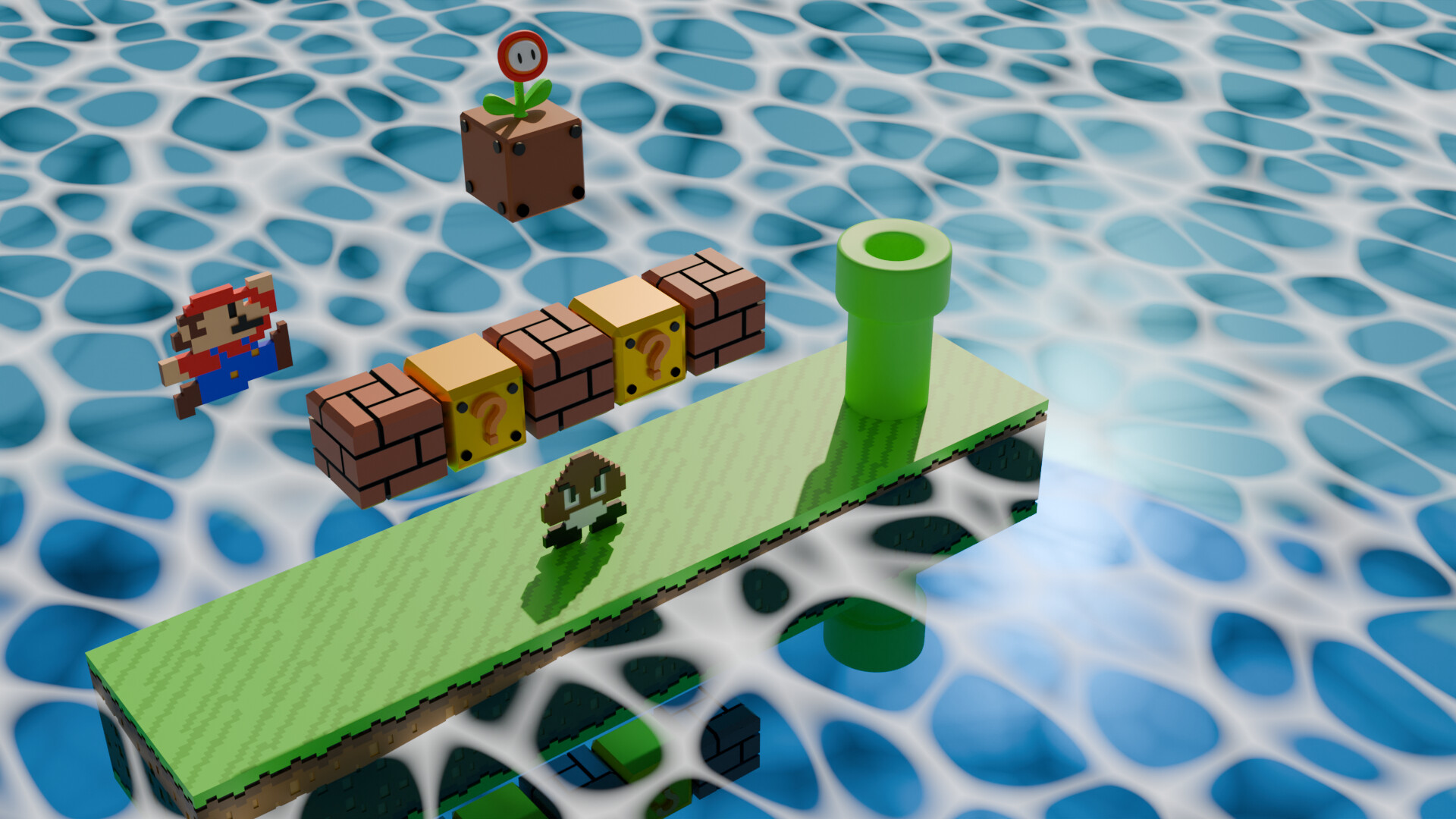 ArtStation - Mario 3D render