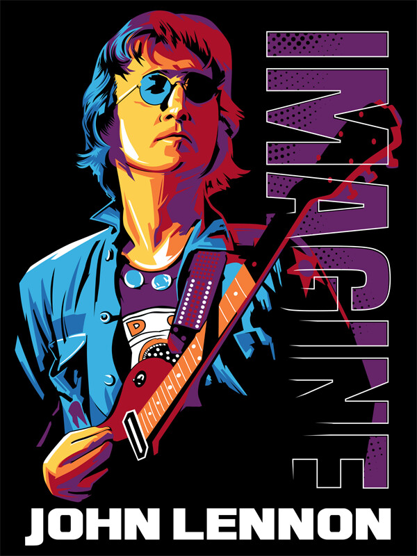 ArtStation - IMAGINE JOHN LENNON