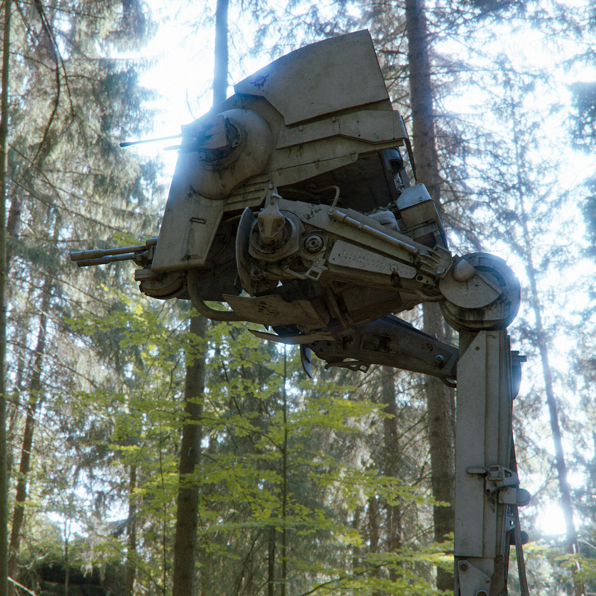 Robert Rose - Star Wars Empire Strikes Back-style AT-ST