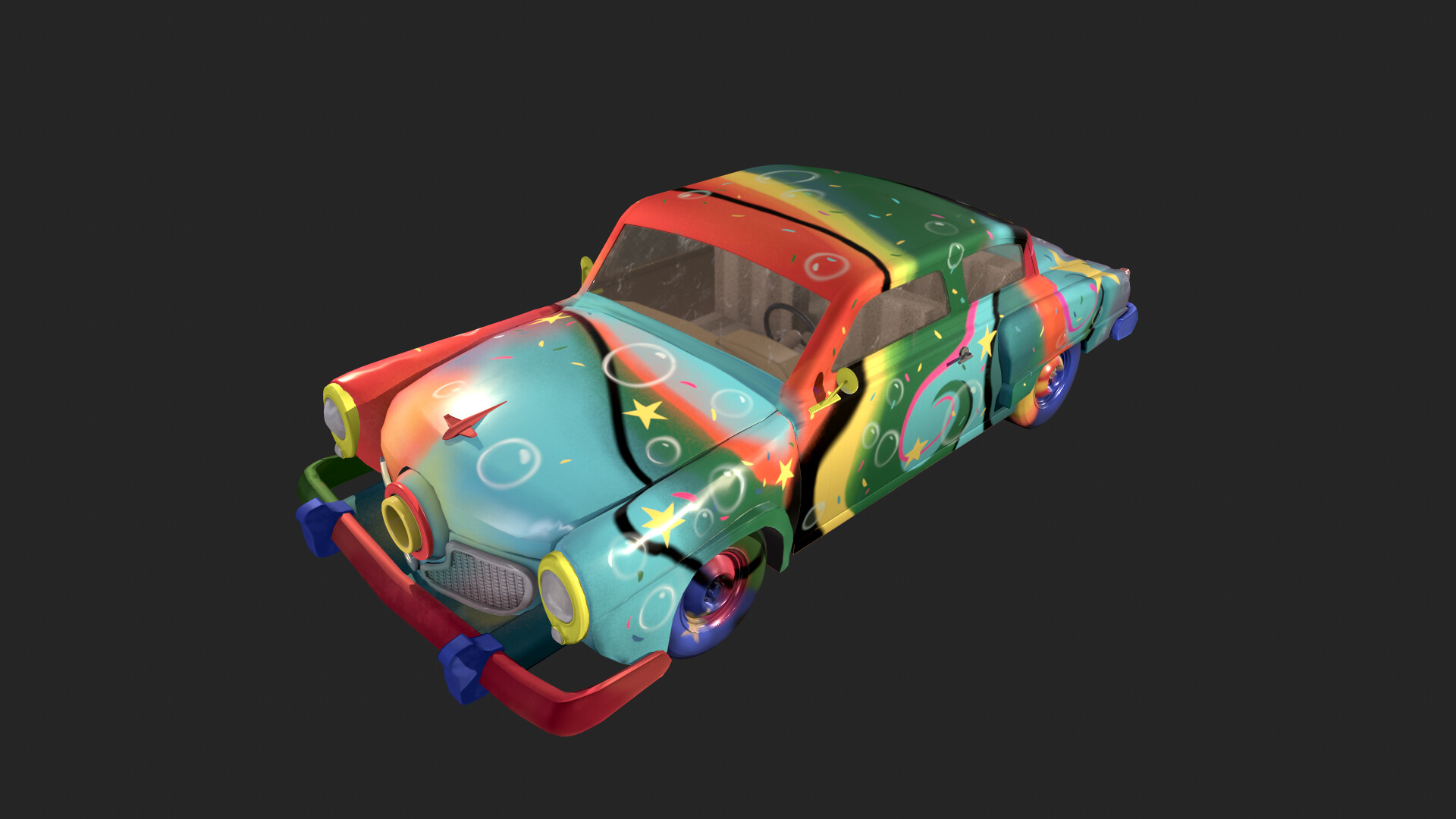 ArtStation - Asset - The Muppet Movie (1979) 1951 Studebaker Commander