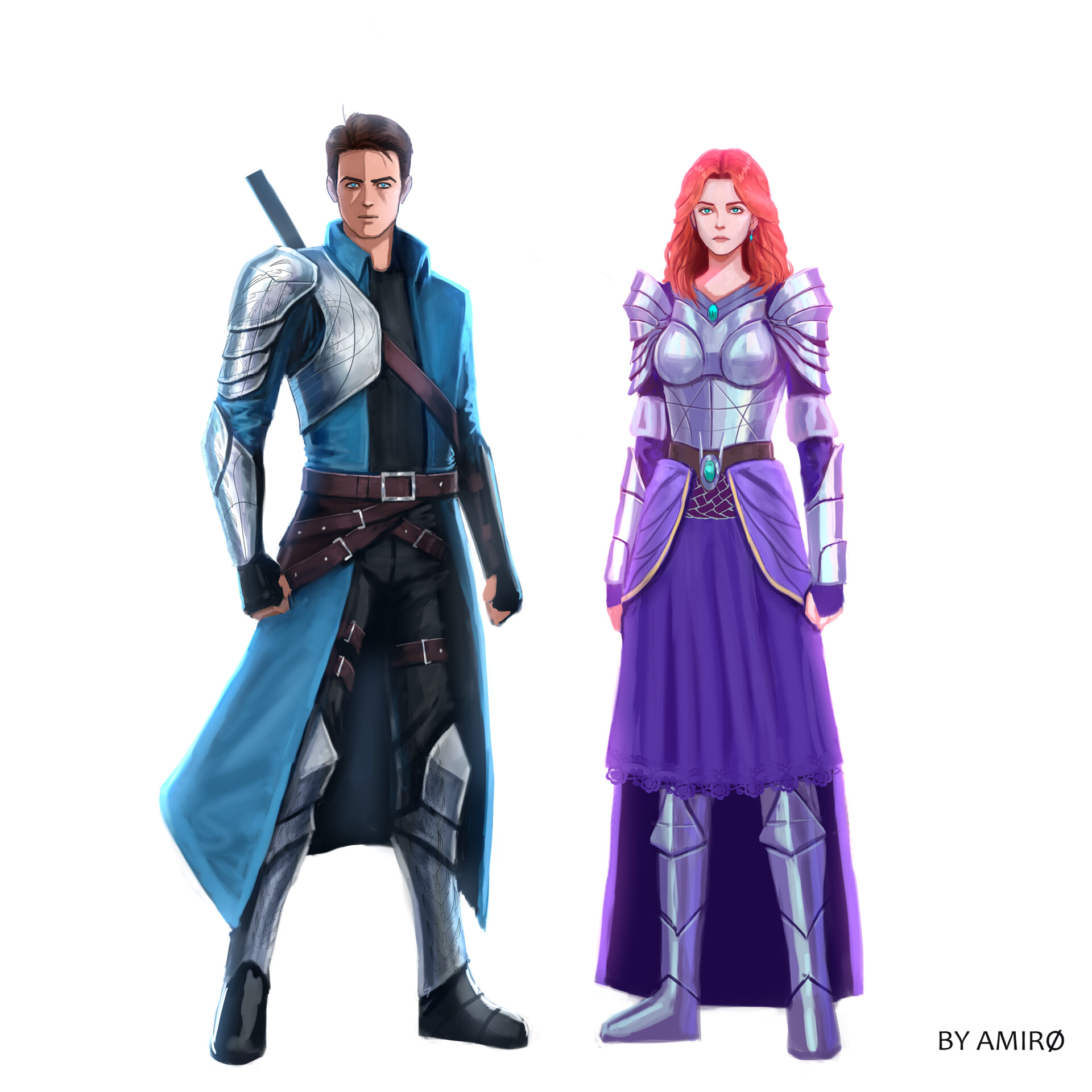 ArtStation - Rayden and Princess Mikayla