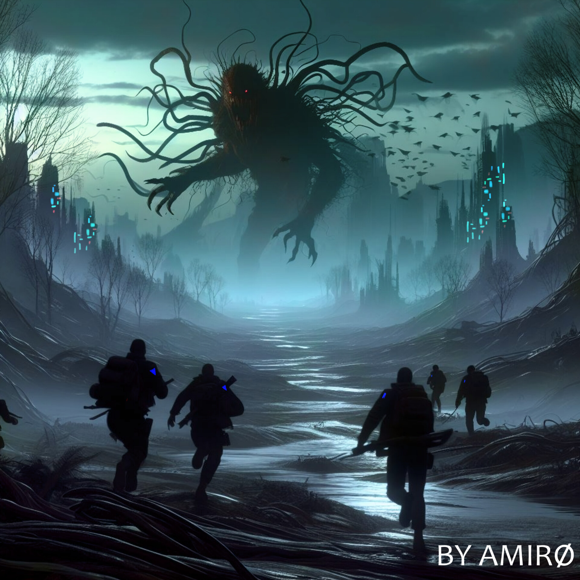 ArtStation - Special Ops in the misty wasteland