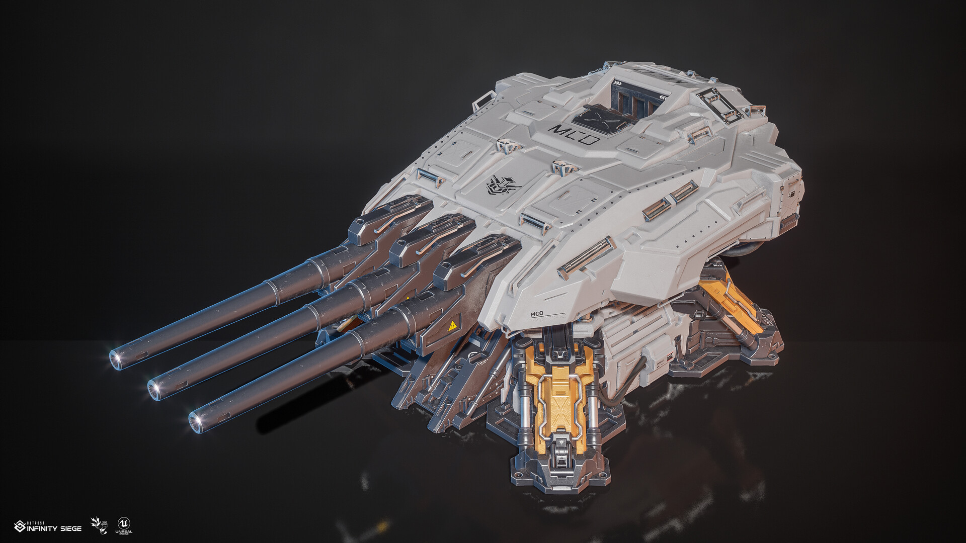 MY - Outpost: Infinity Siege《重装前哨》-Combined heavy artillery, nuclear ...