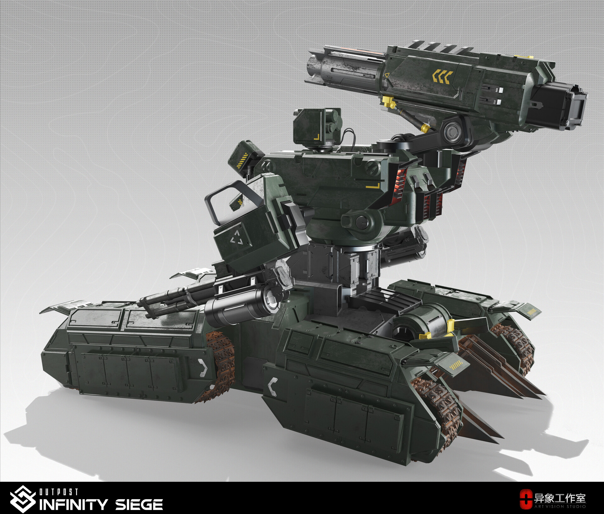 Nitisa - 重装前哨 Outpost-Infinity Siege - 坦克