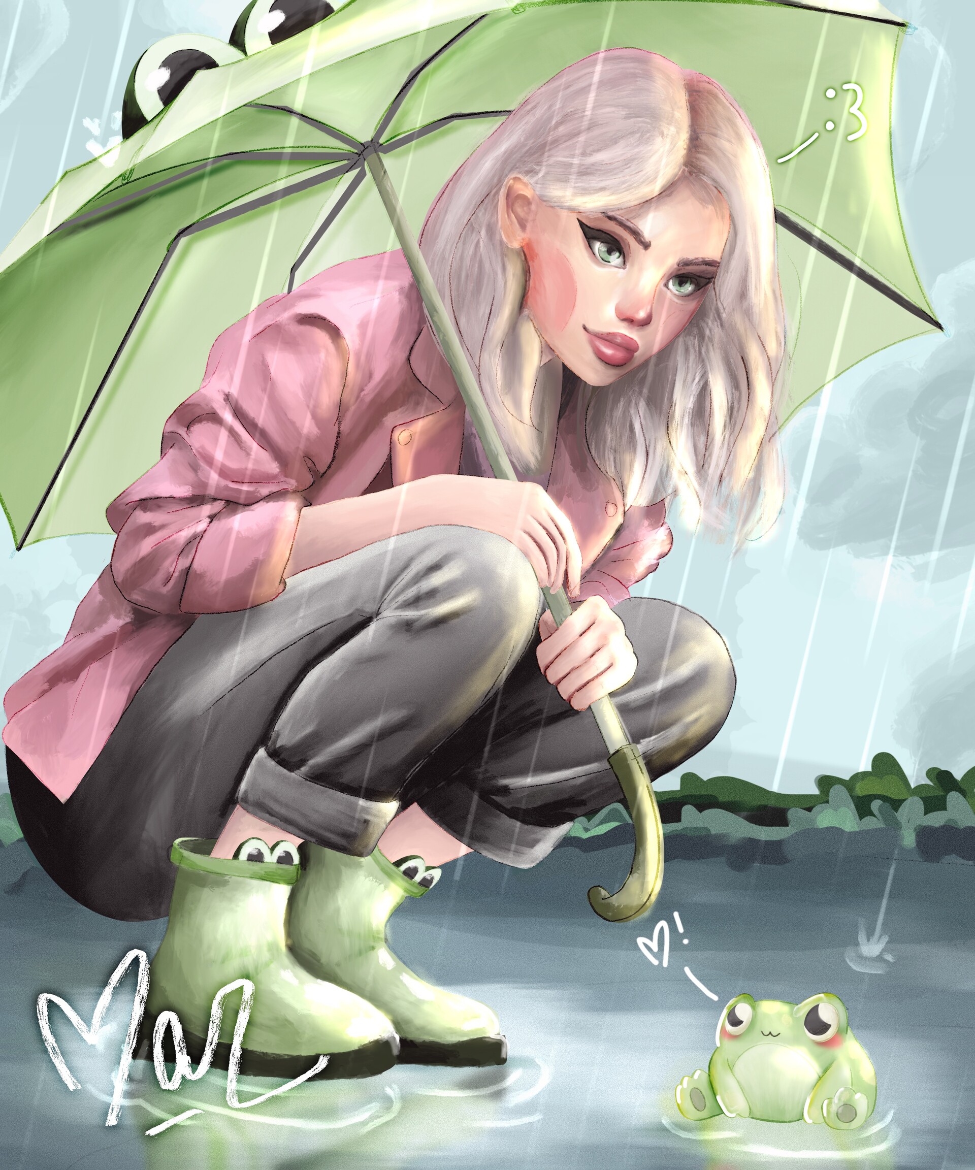 ArtStation - Rainy Day