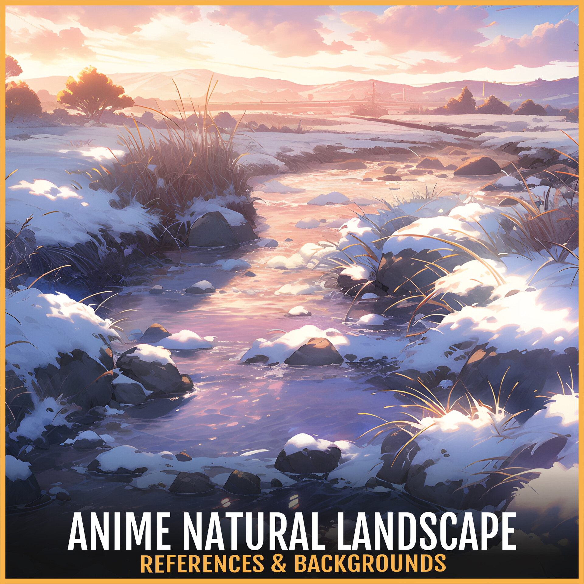 ArtStation - 303 Anime Natural Landscape