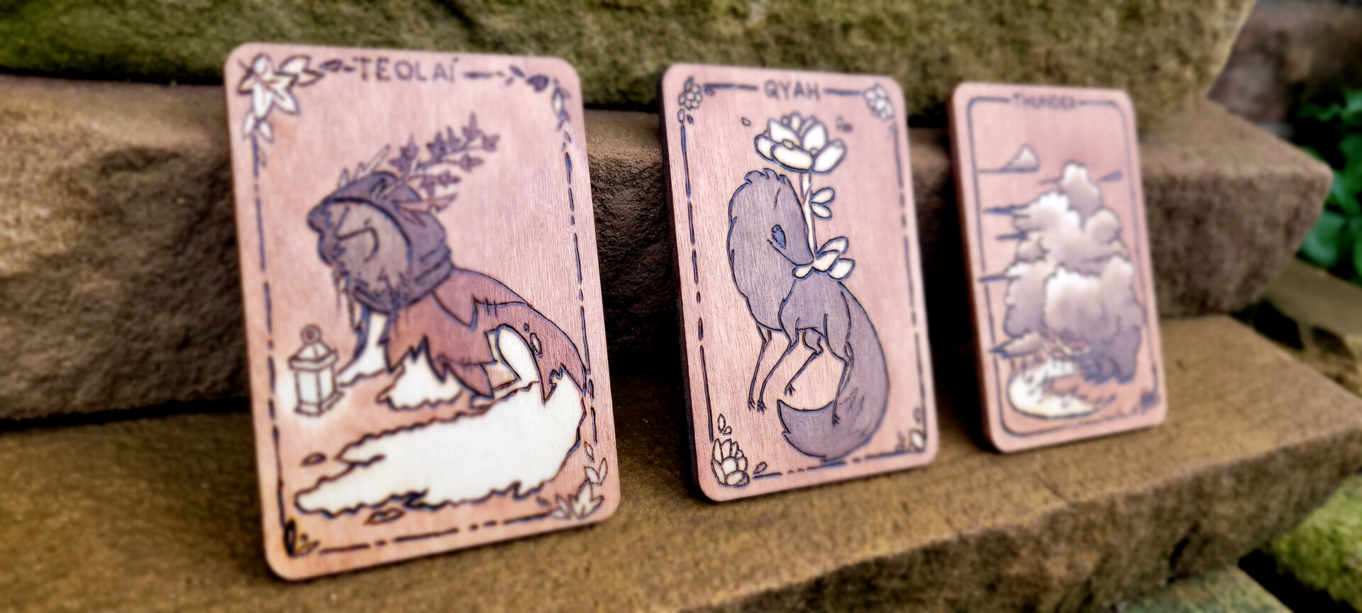"Taylu" E.M. - Woodburn Character Cards - Personal Set