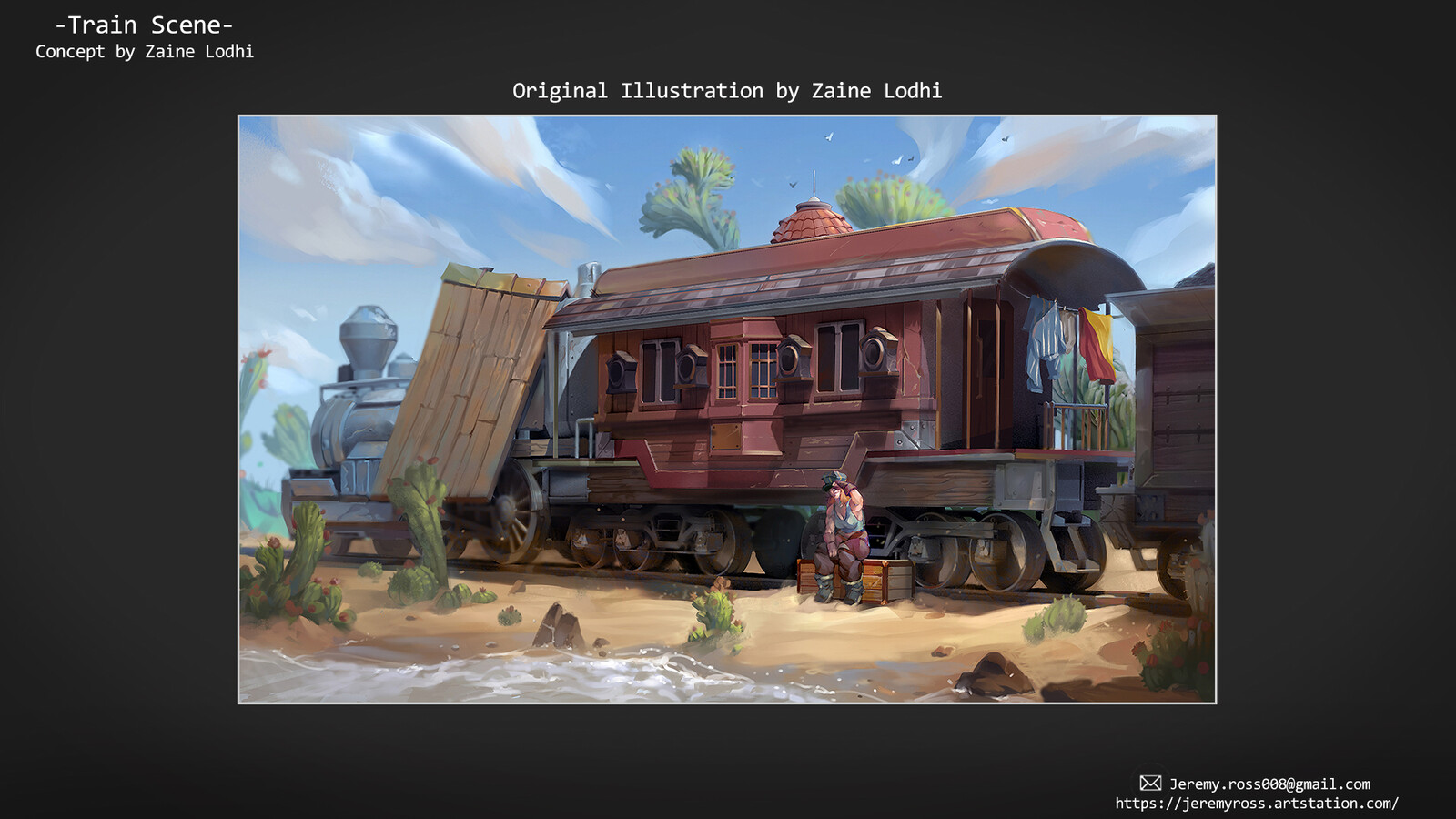 Jeremy Ross - Train Scene