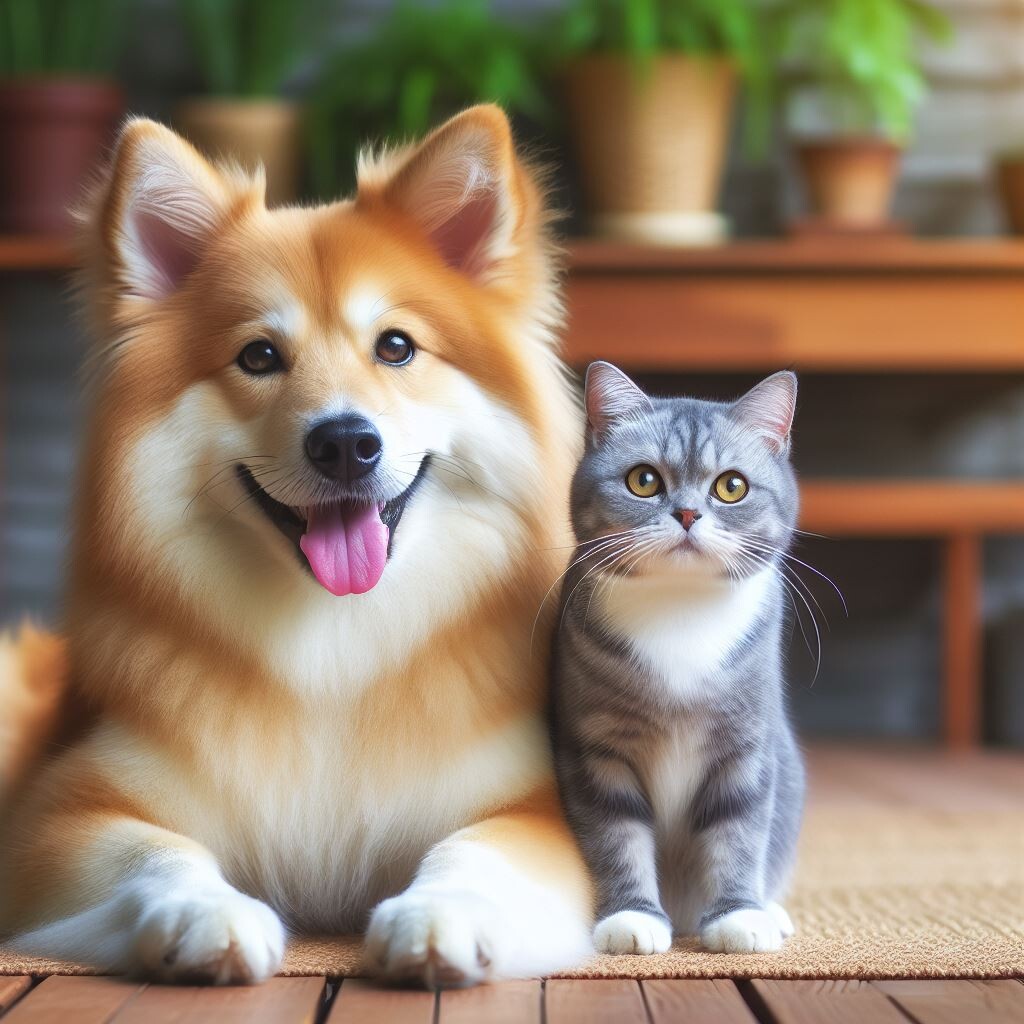 ArtStation - Cat & Dog - Cute pets - Home Decor - Prints