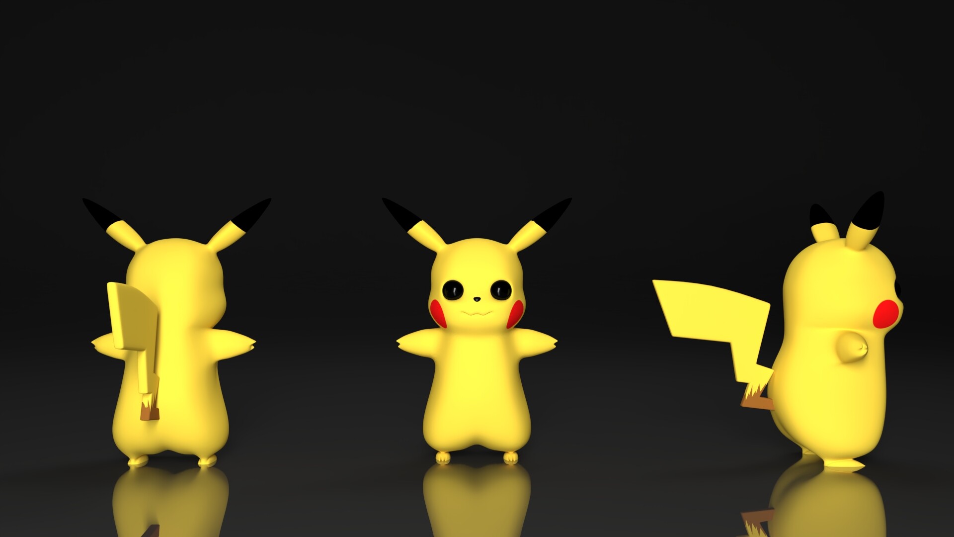 ArtStation - Pikachu 3D Modeling