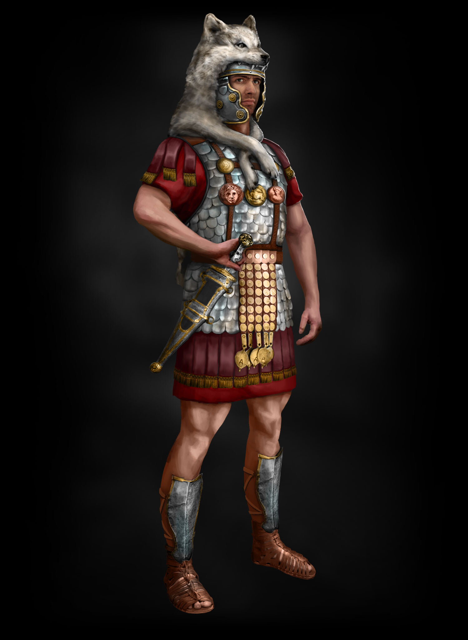 ArtStation - Roman Legionnaire concept art