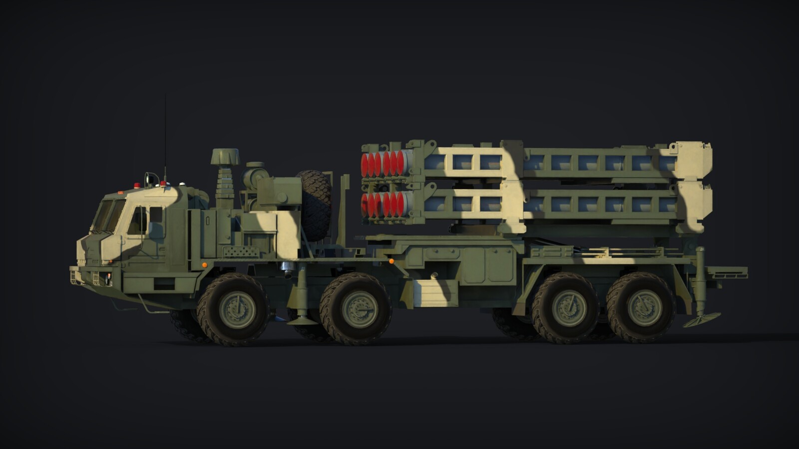 Tim Samedov - S-350 missile system 50P6E 3D model