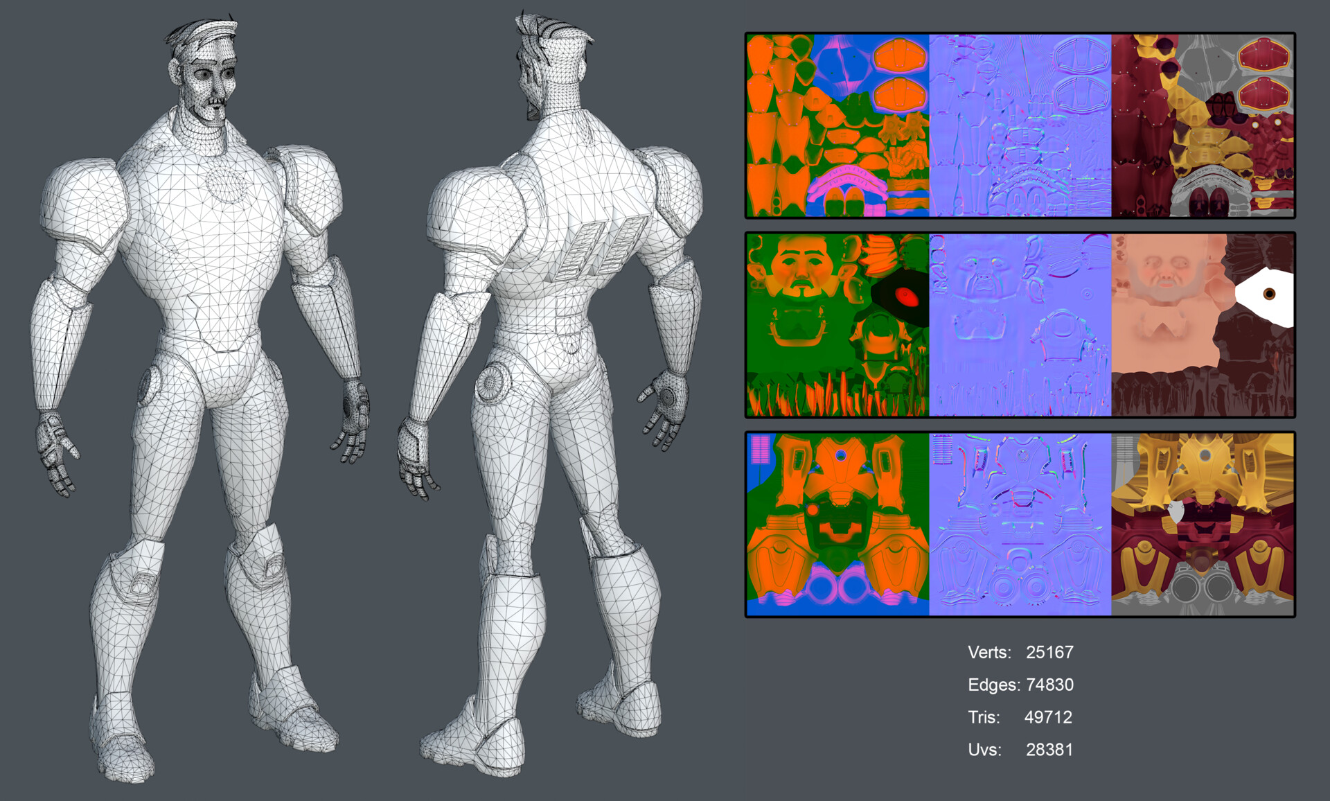 Adwerd Junior - Stylized Tony Stark (iron man)