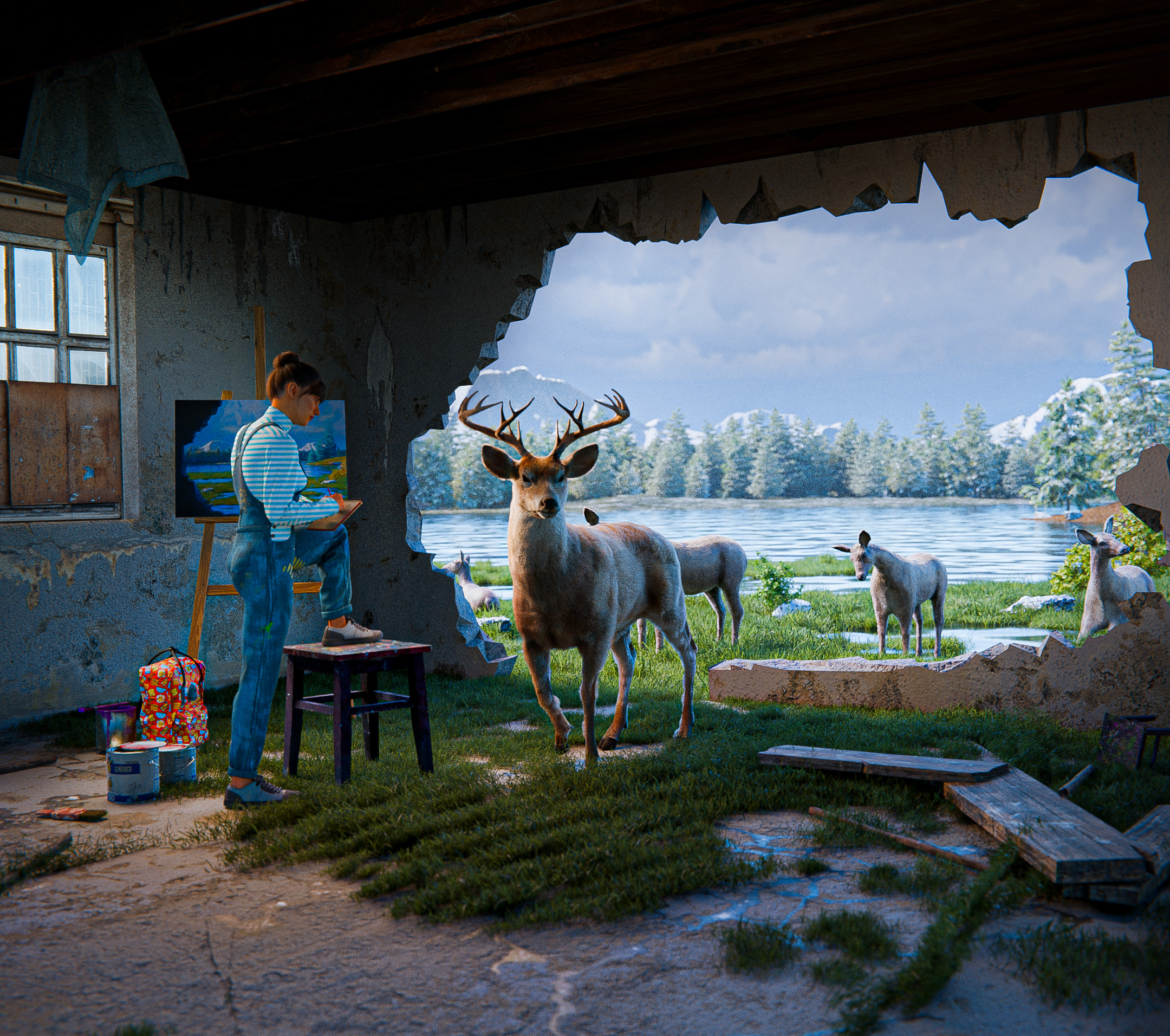 Alok Yadav - The Painterly