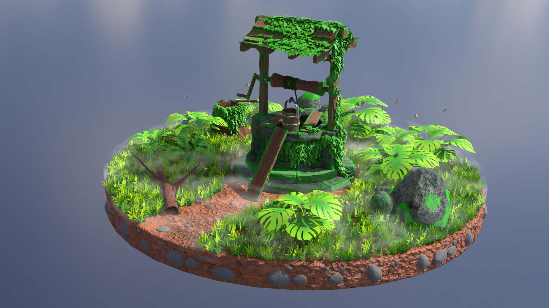 ArtStation - Micro-Environment Well