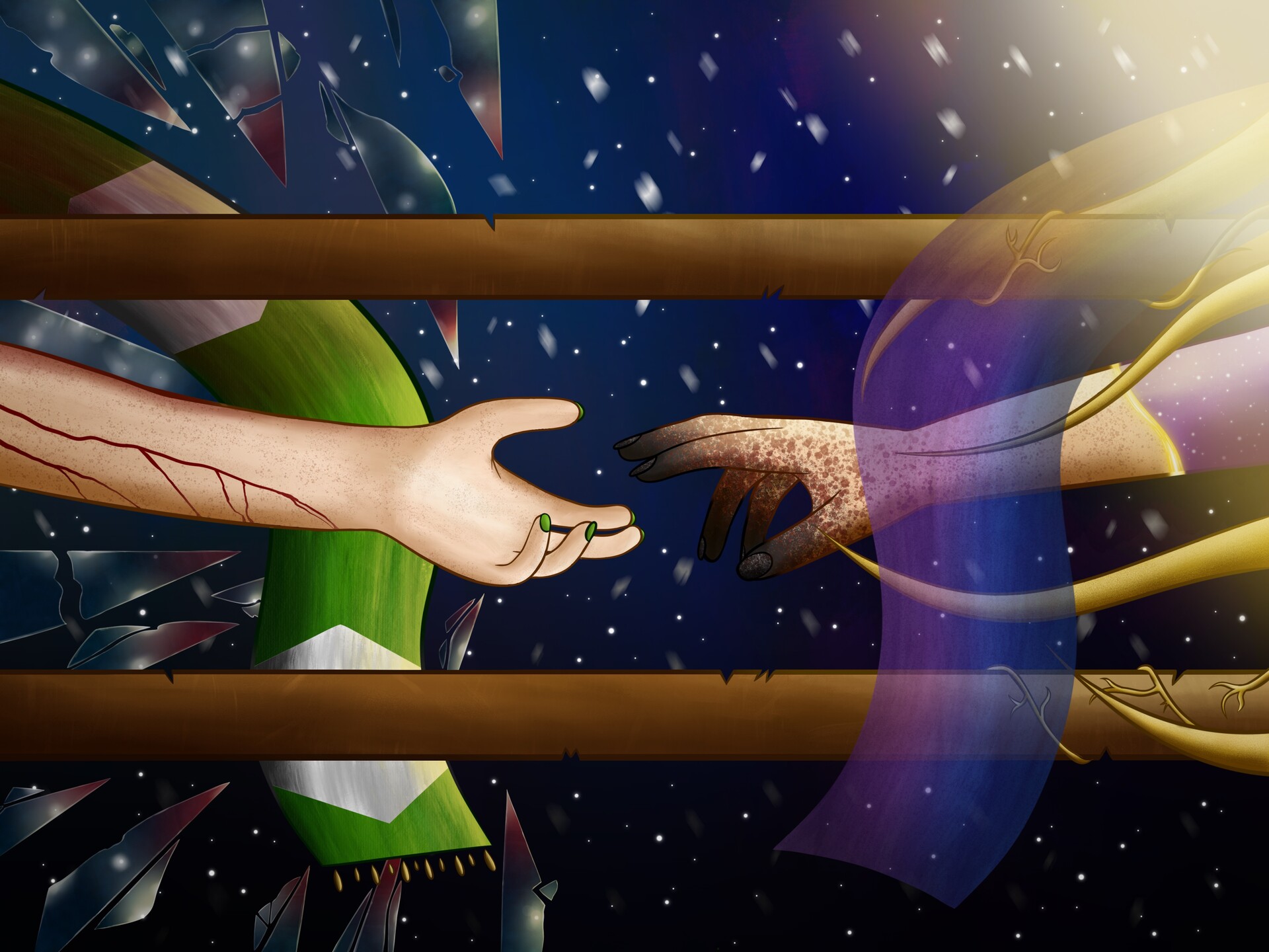 ArtStation - Grasping Hands