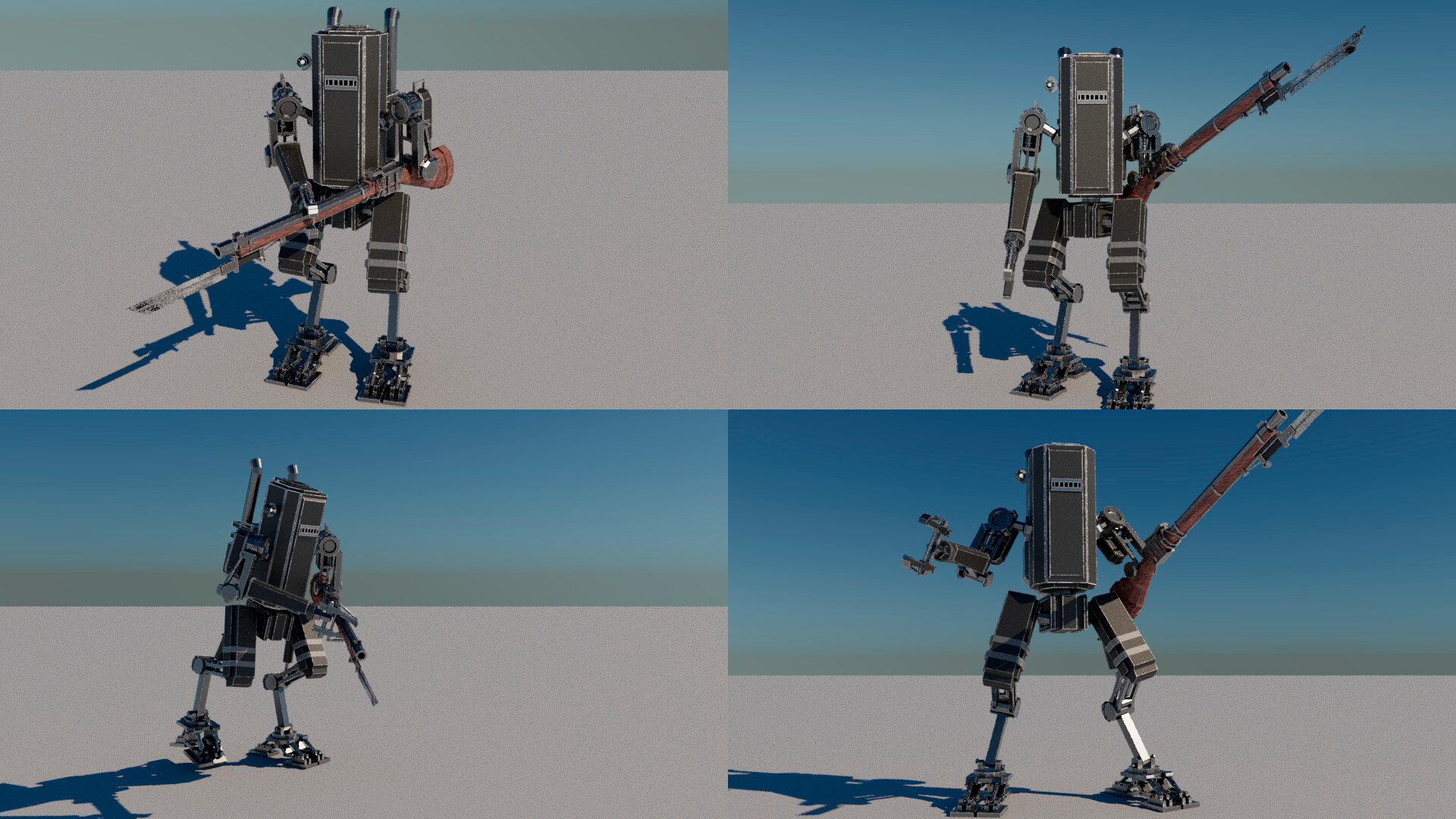 Javier García-Baquero Cano - Iron Harvest pzm-7 "Smialy" 3D Rigged Model