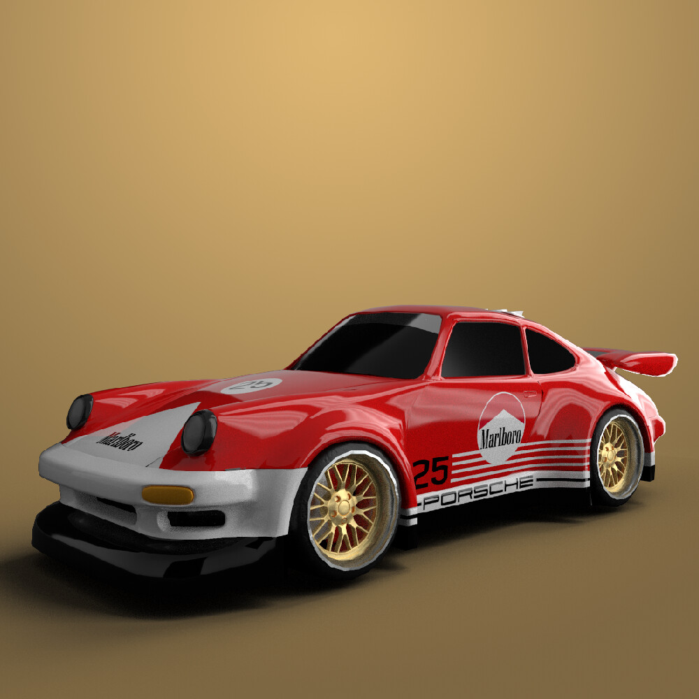 ArtStation - porsche 911