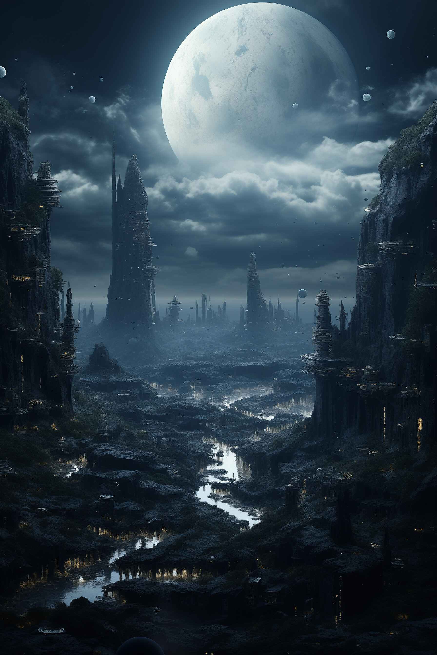 ArtStation - Lunar Metropolis#8