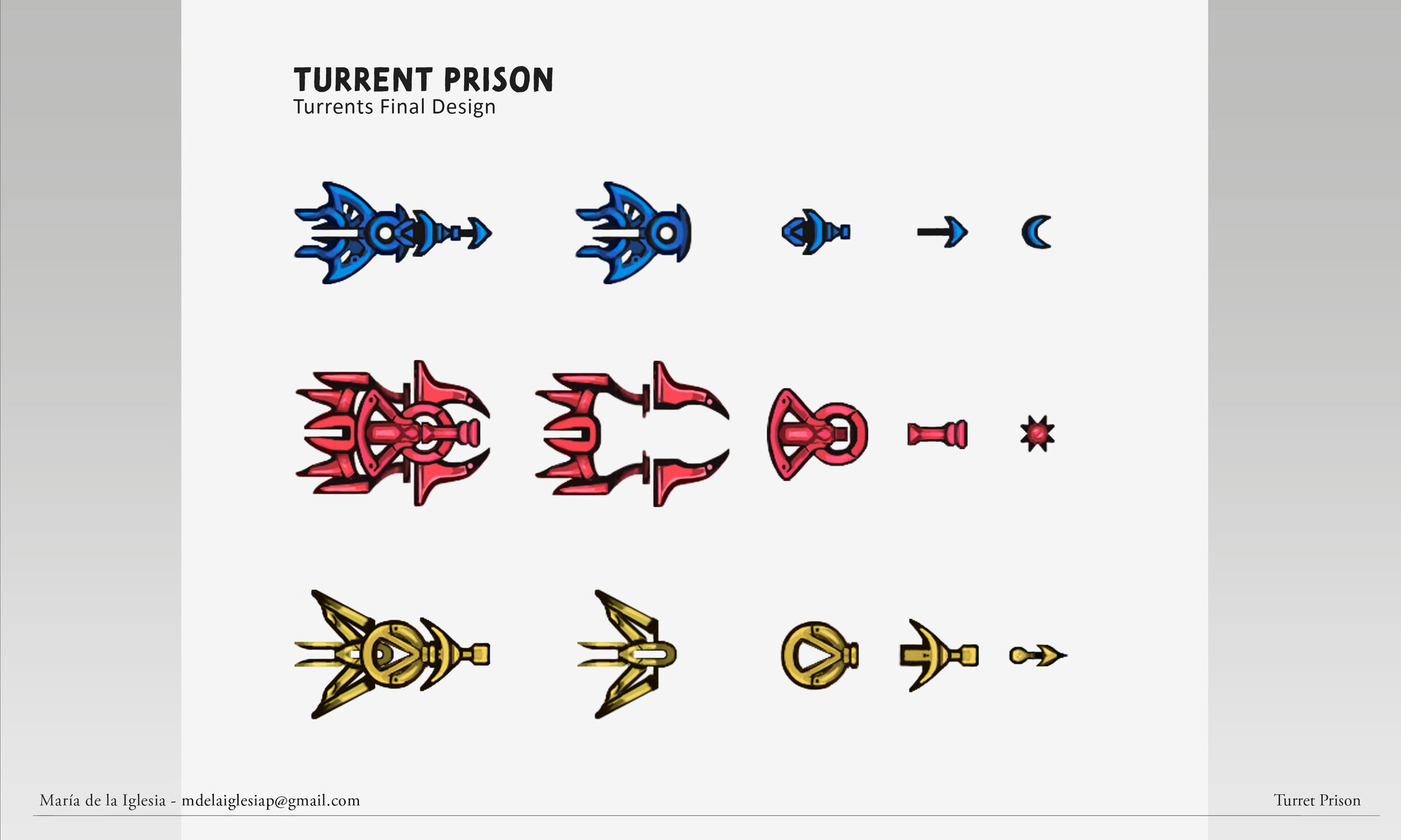 ArtStation - Turrets Design