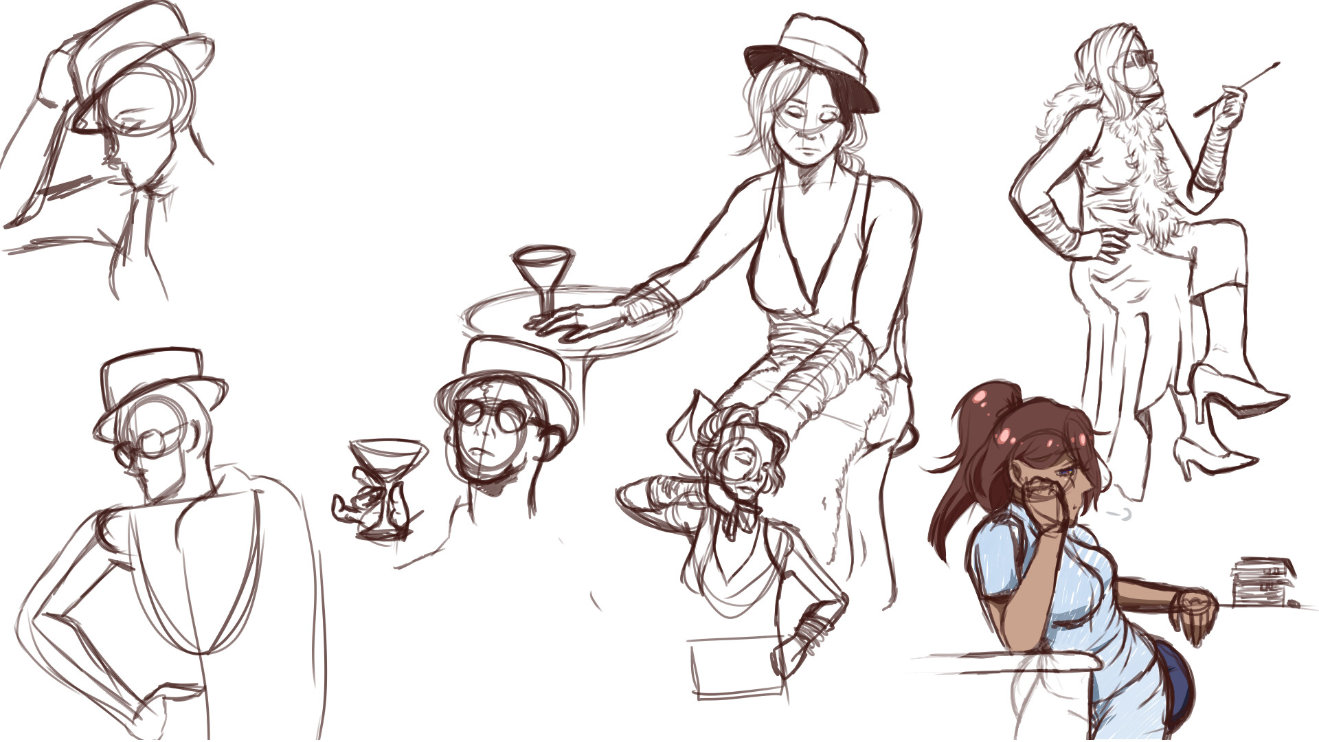 ArtStation - Character Sketches