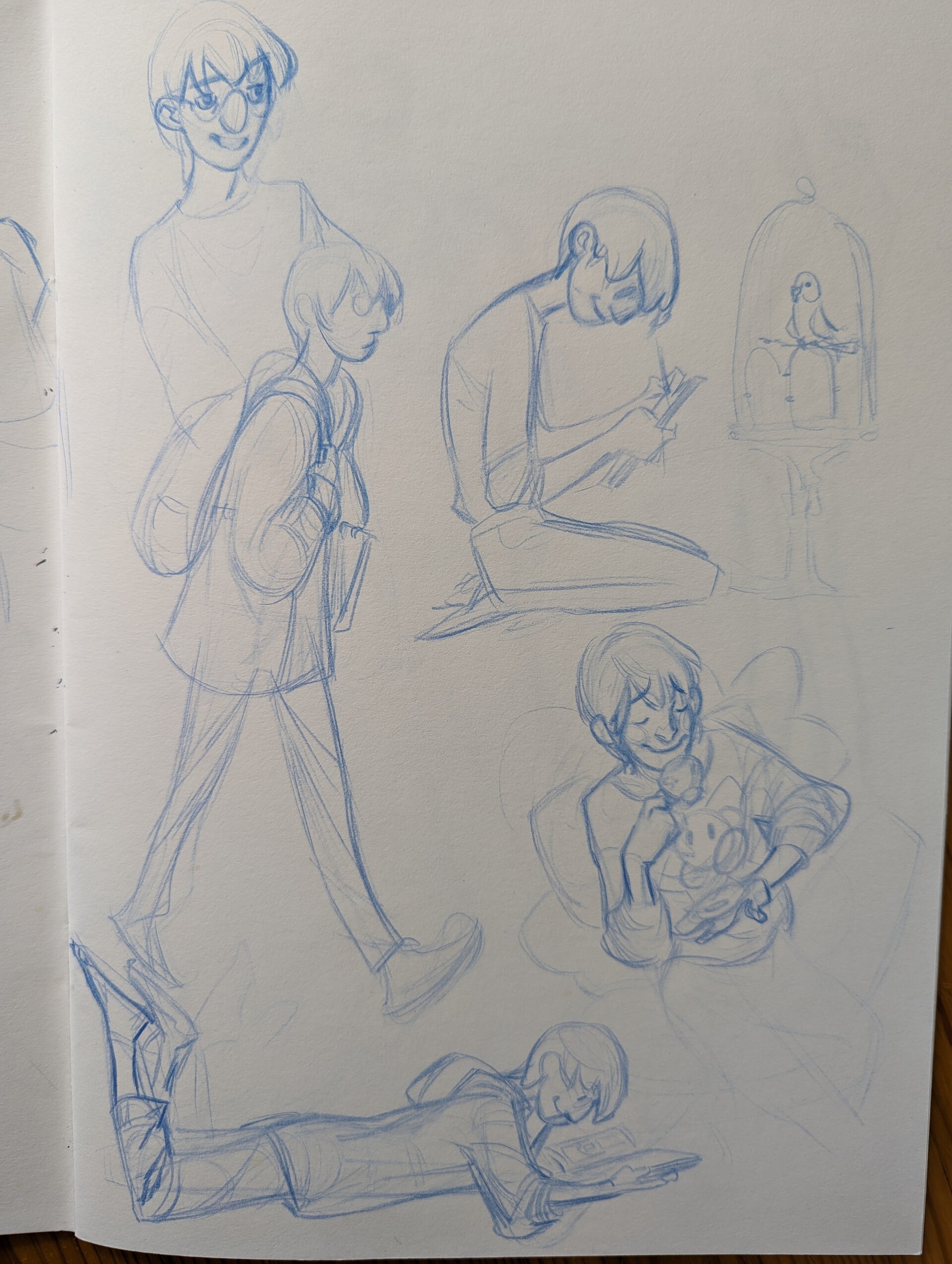 ArtStation - Character Poses and Explorations