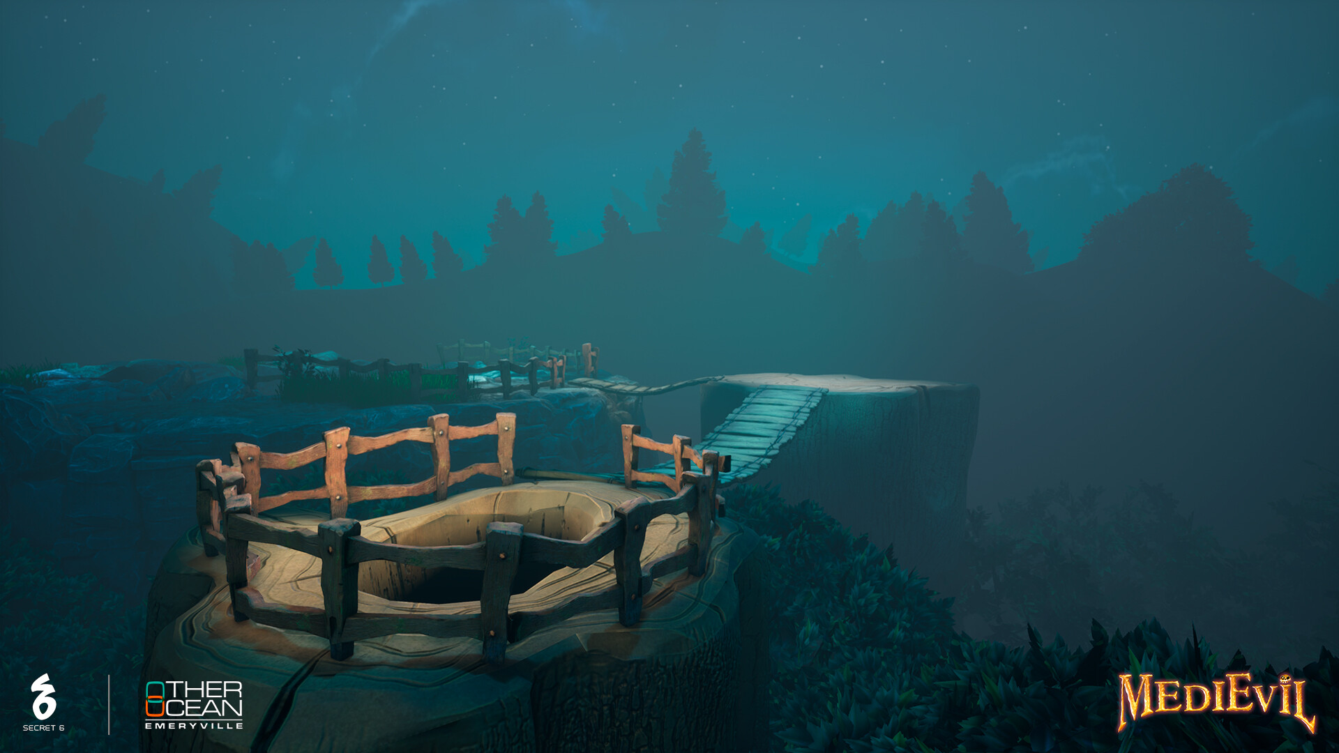 Secret 6 - MediEvil | Environment Level Art - The Enchanted Earth