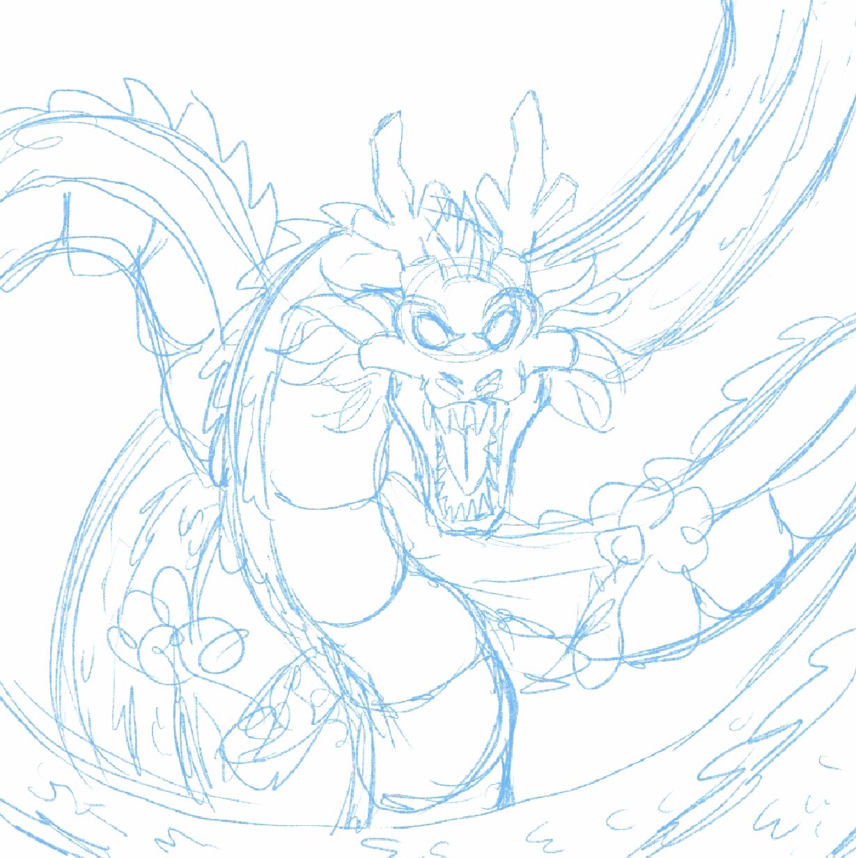 Ruben Lara - Shen Long fan art