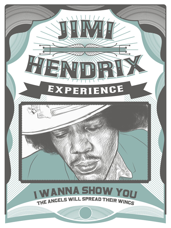 ArtStation - JIMI HENDRIX SHOW YOU