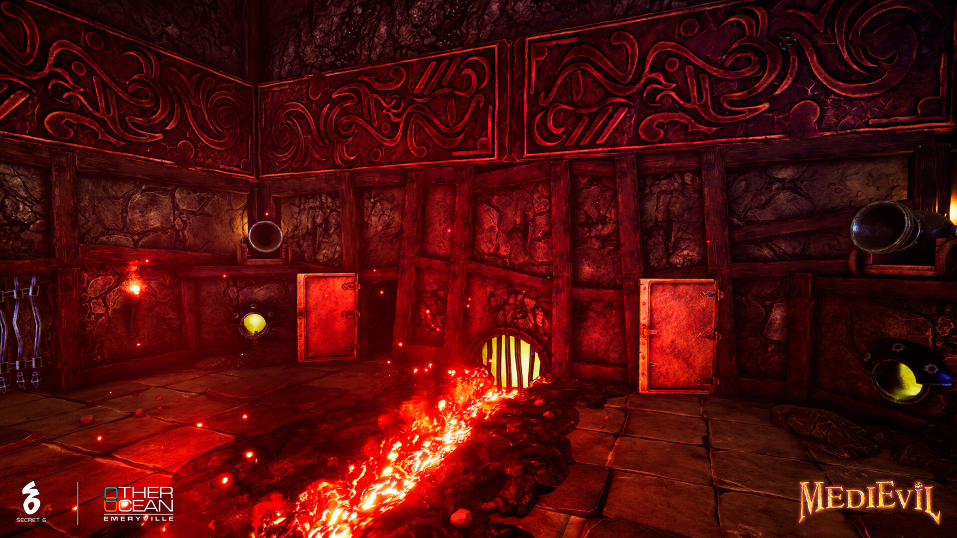 Secret 6 - MediEvil | Environment Level Art - Inside the Asylum