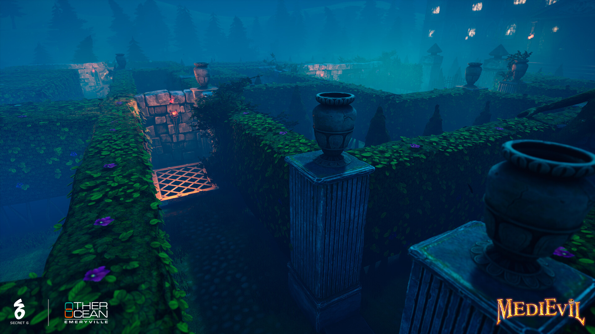 Secret 6 - MediEvil | Environment Level Art - The Asylum Grounds